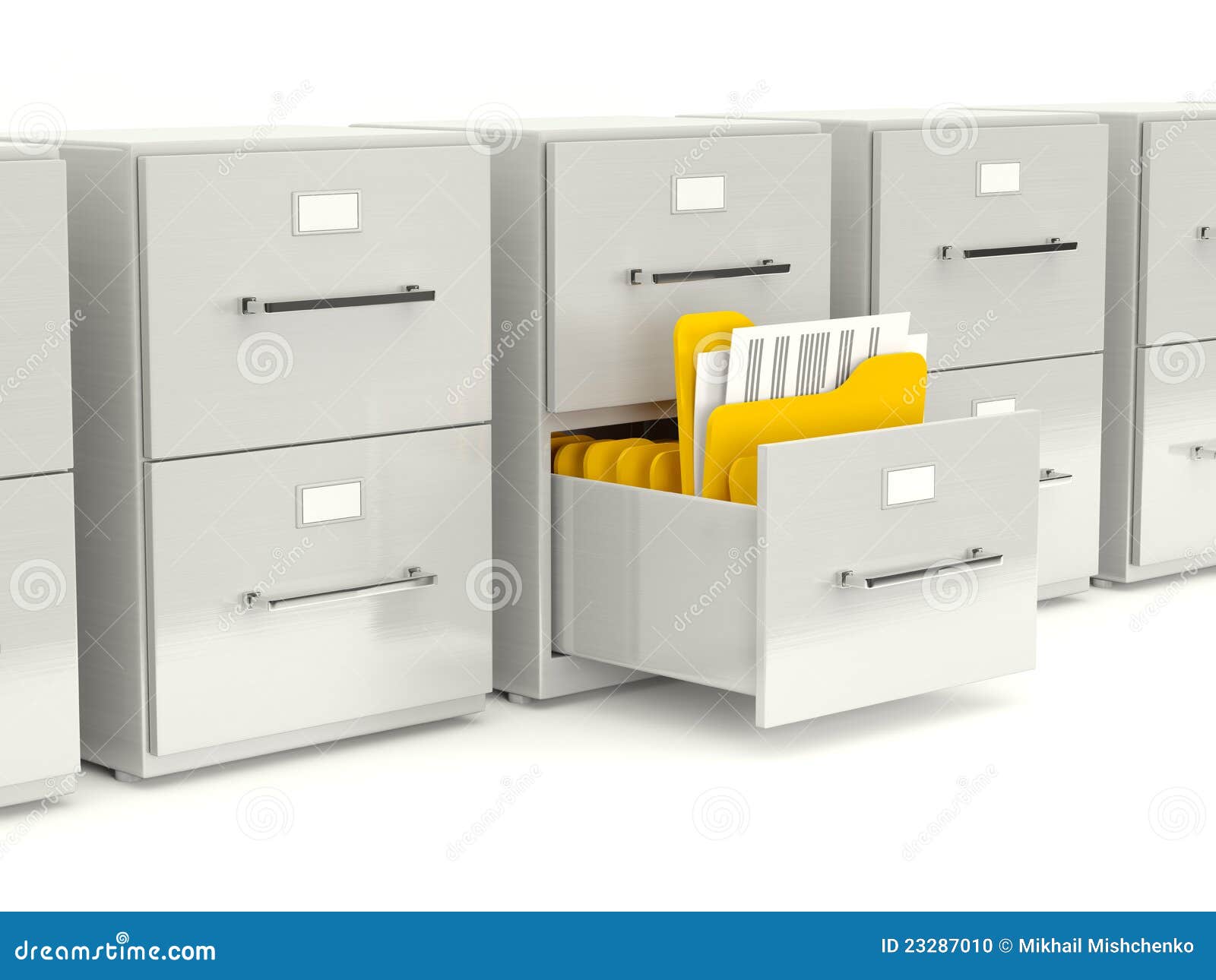 Archive Cabinet with Folders Stock Illustration - Illustration of ... Archive Cabinet with Folders Stock Illustration - Illustration of ...