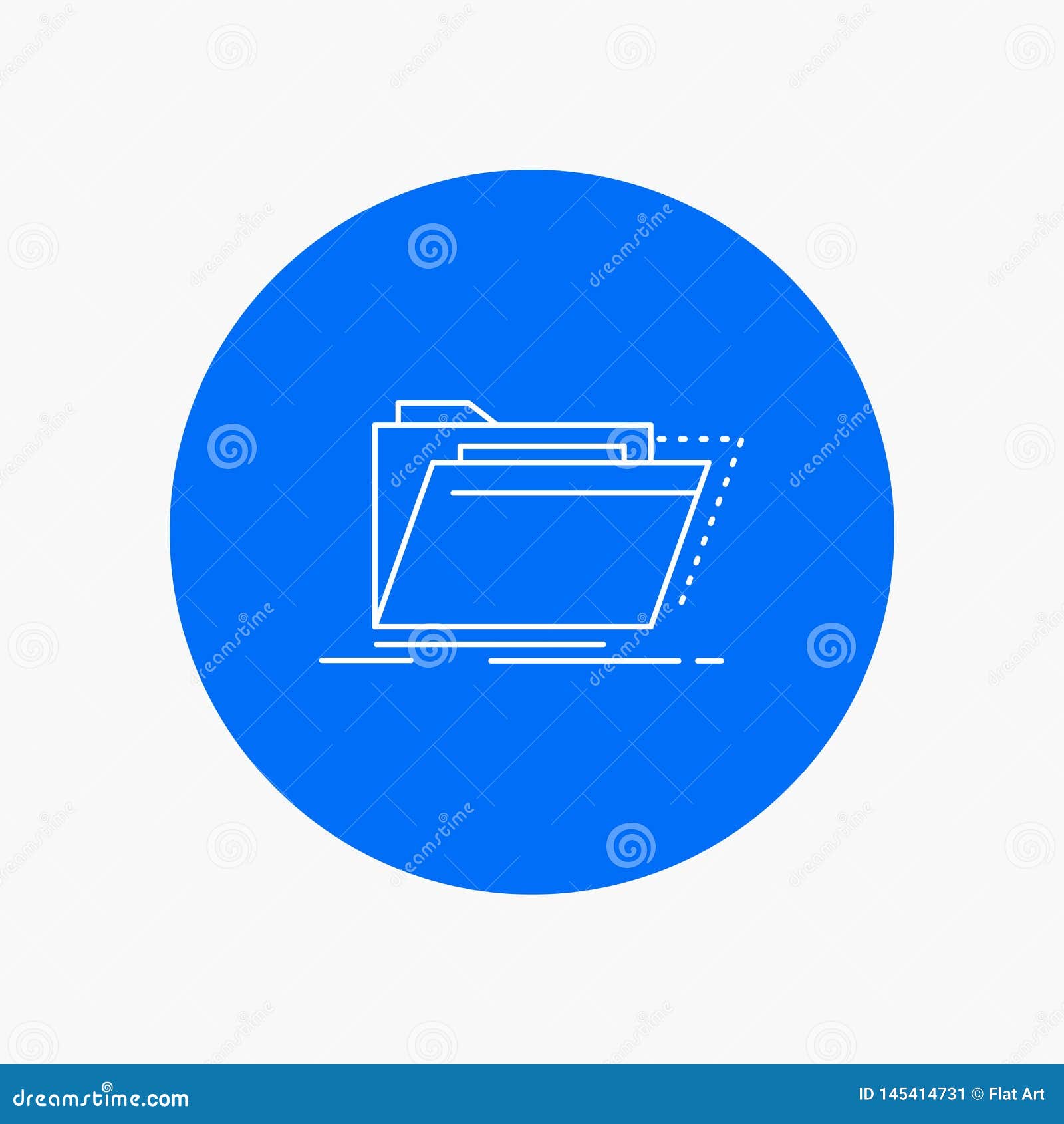 Archive, Catalog, Directory, Files, Folder Icon. Glyph Vector Gray ...