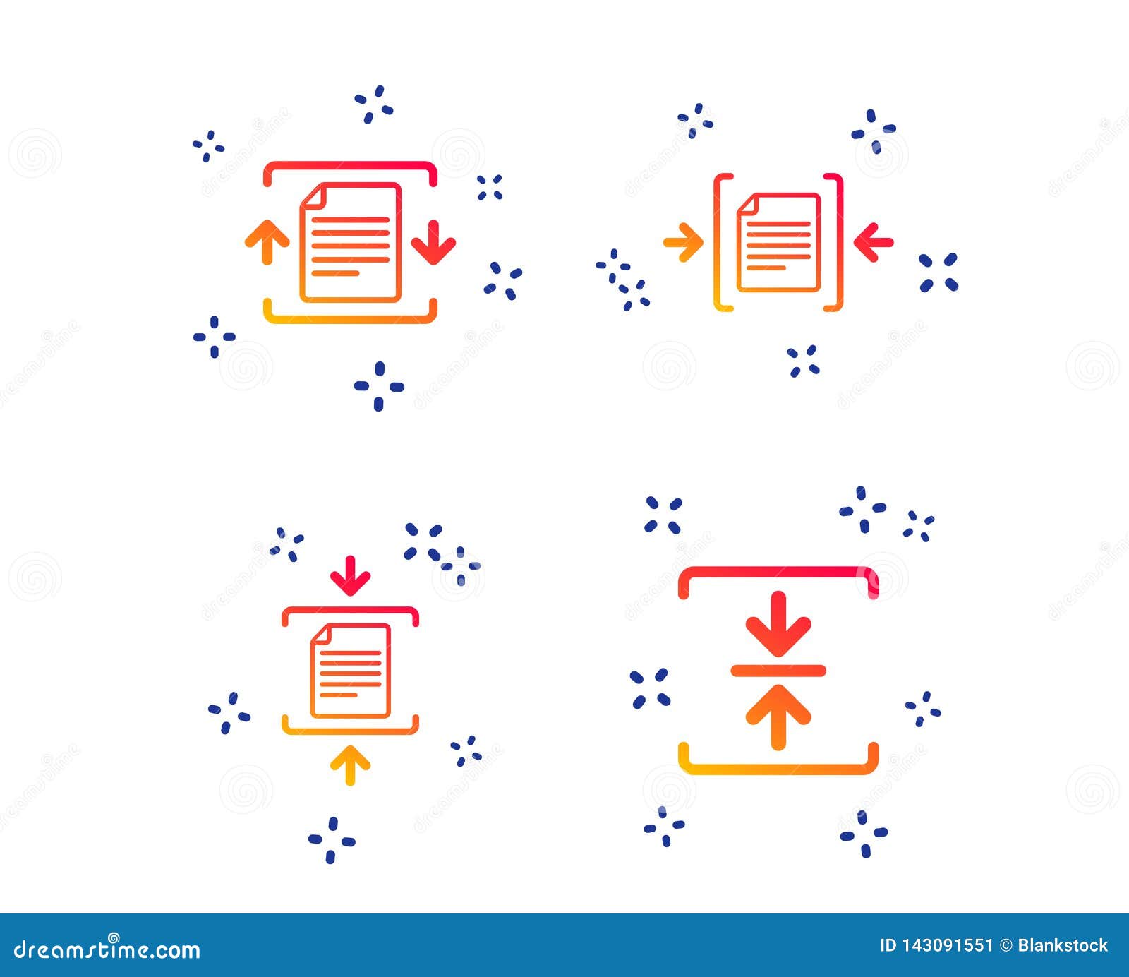 Archive File, Compressed Zipped Document. Vector Stock Vector ...