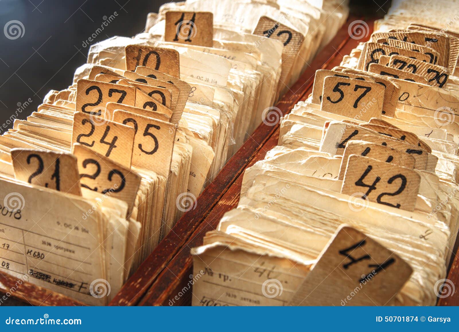 Archive file folders stock photo. Image of administration - 50701874