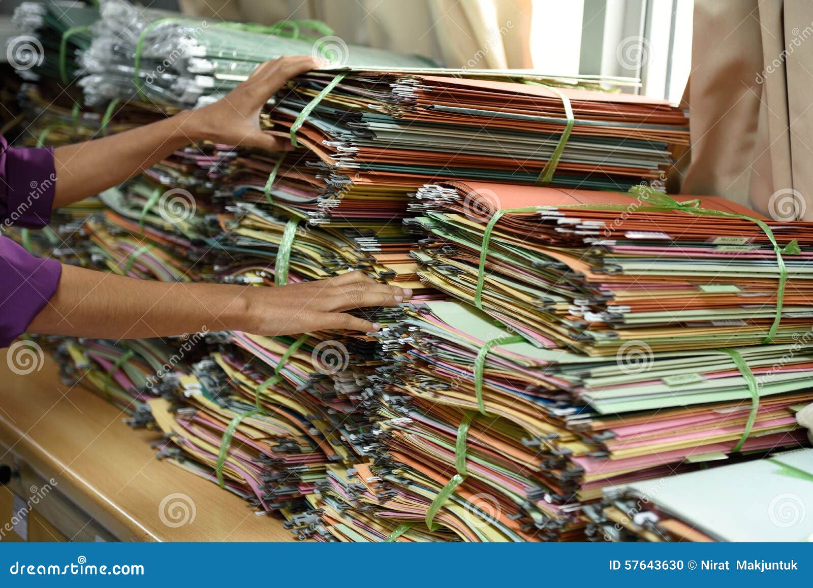 Archive files stock photo. Image of folders, archives - 57643630