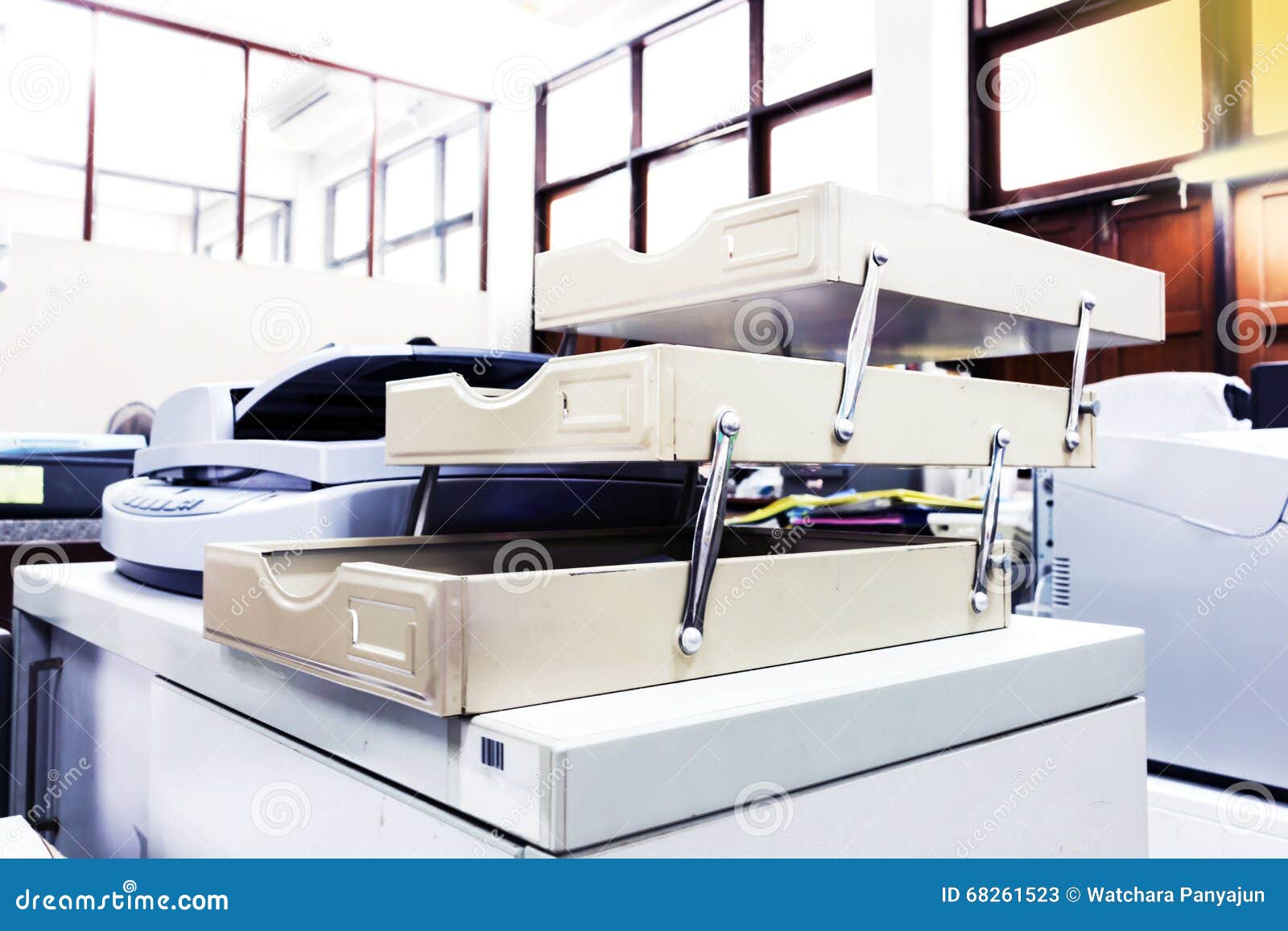 Archive Files,office Document Load. Stock Image - Image of file, folder ...