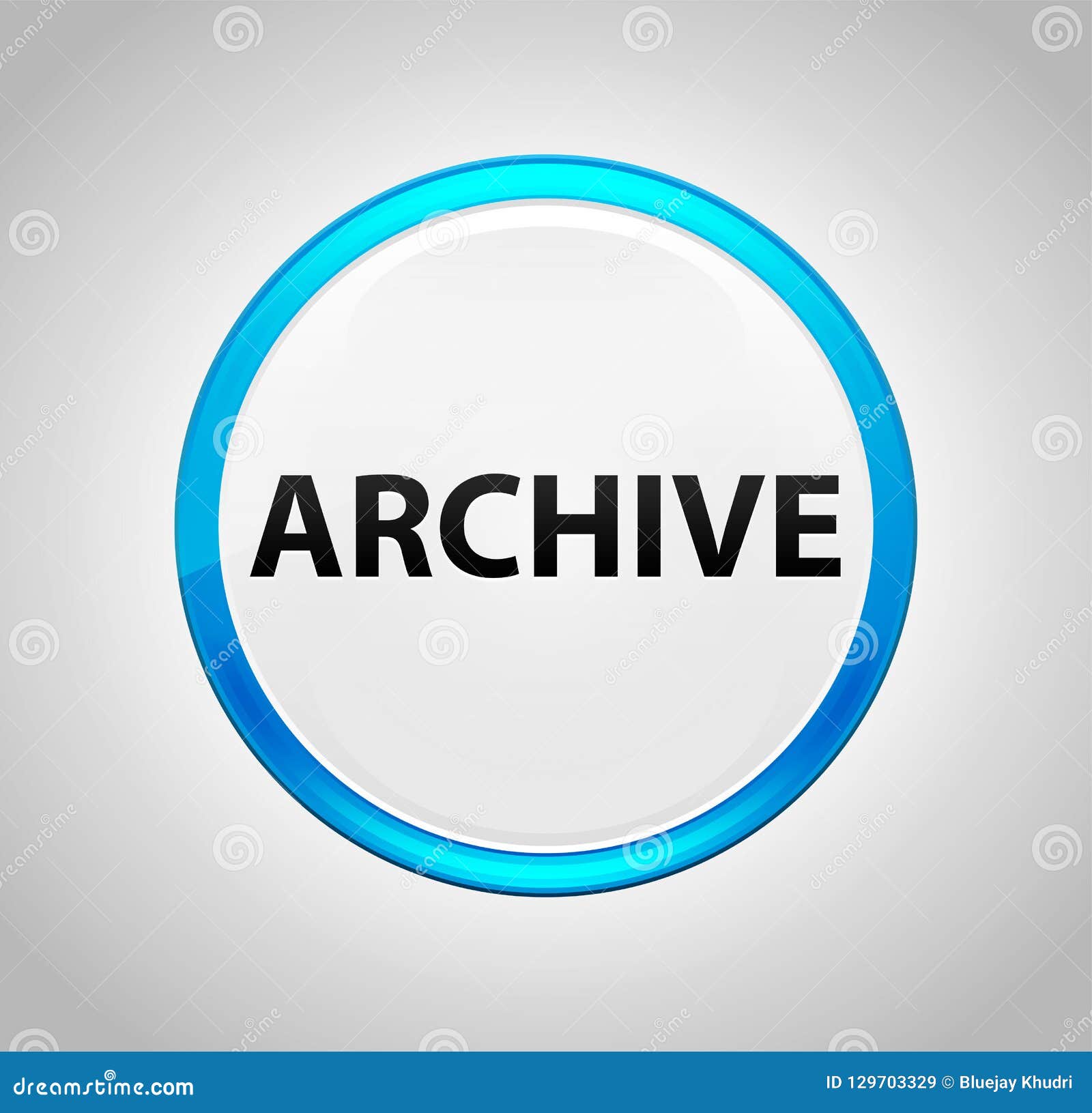 Archive Round Blue Push Button Stock Illustration - Illustration of ... Archive Round Blue Push Button Stock Illustration - Illustration of ...