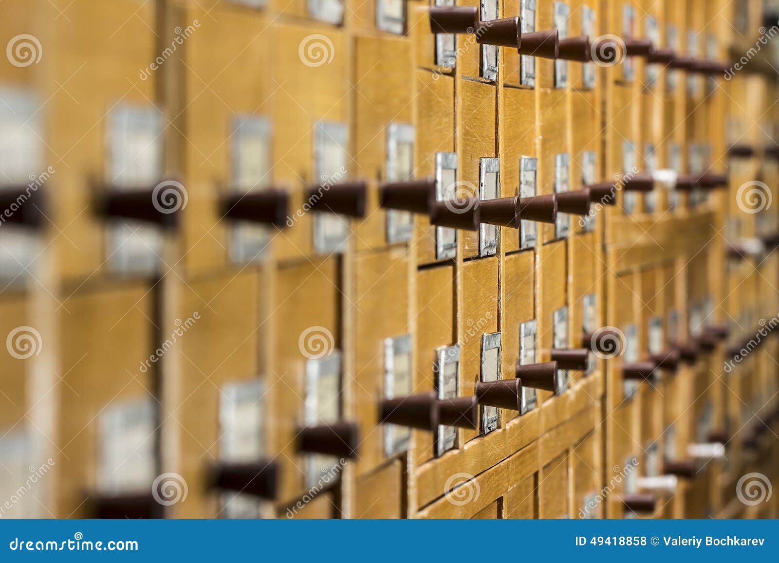 Archive Library stock photo. Image of file, information - 49418858