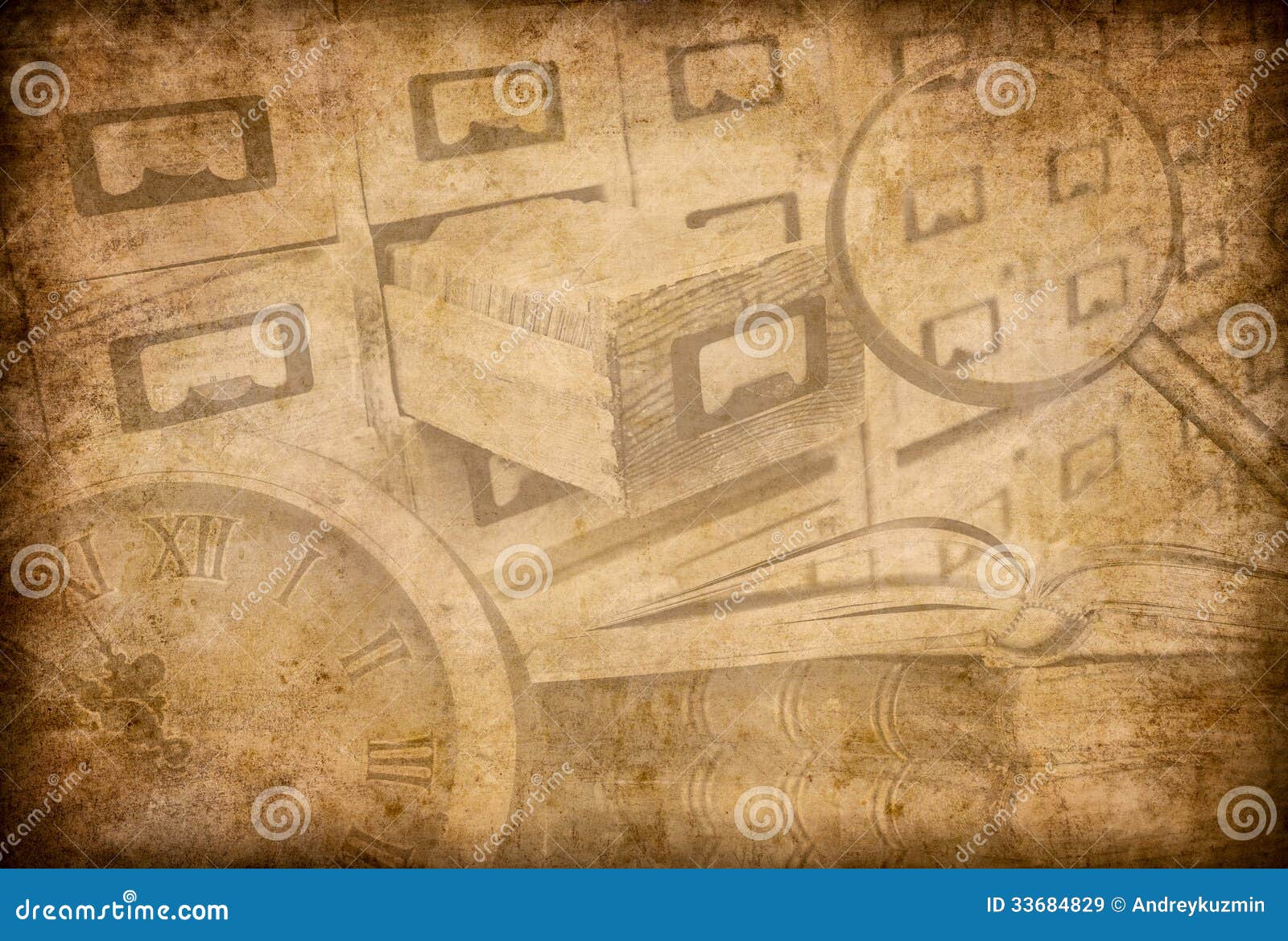 Archive, Museum Or Library Grunge Background Royalty Free Stock Images ...