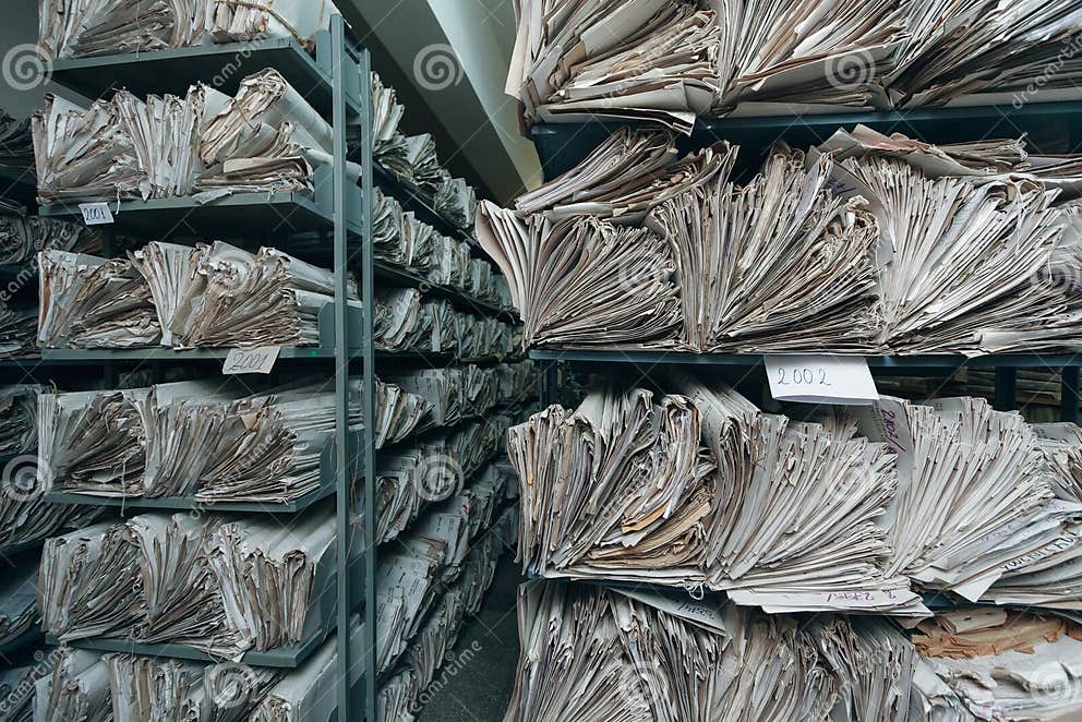 Archive stock image. Image of depository, data, studying - 32538565