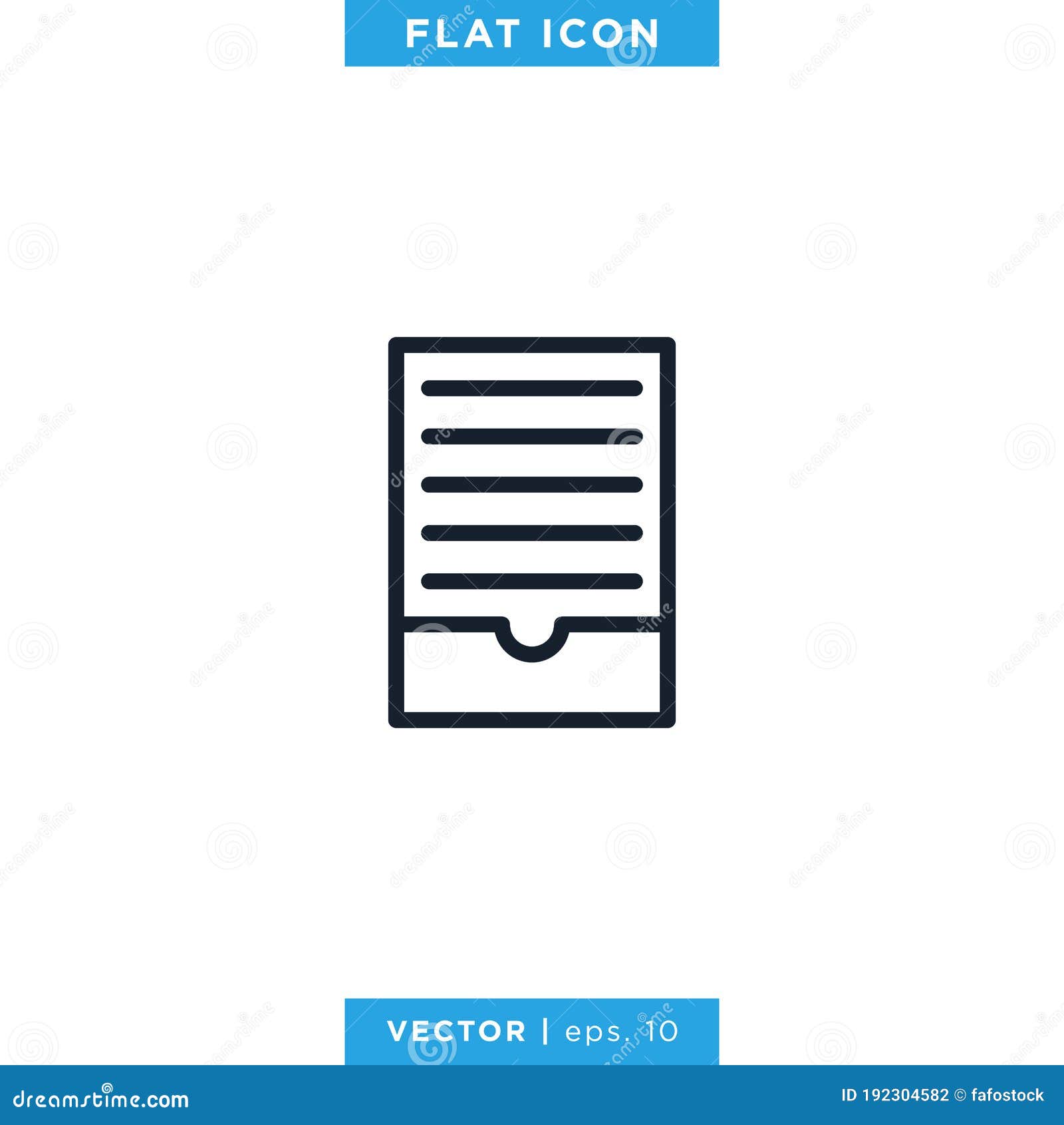 Archive Storage Icon Vector Design Template. Stock Vector ...