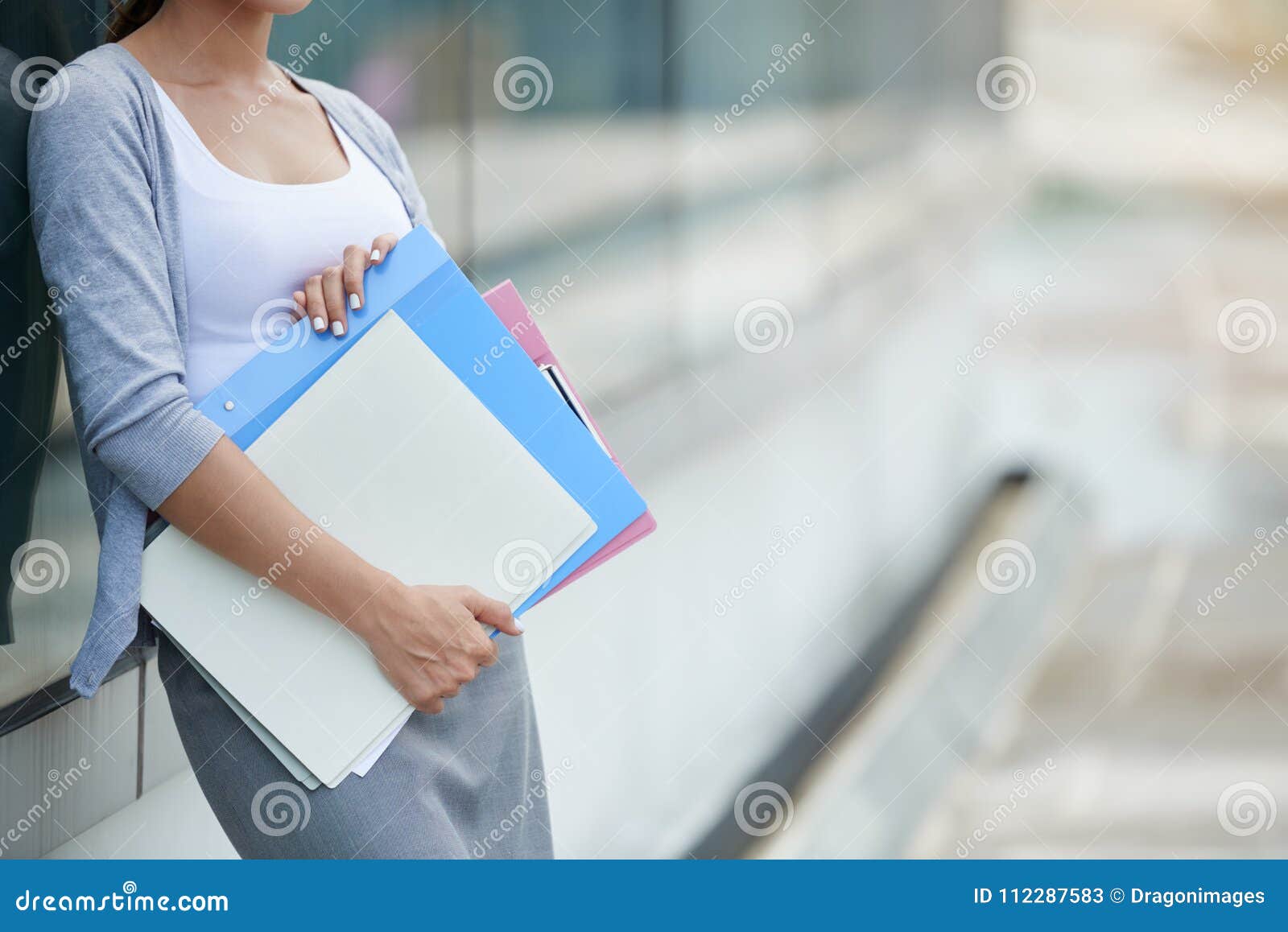 Archive worker stock image. Image of folder, business - 112287583