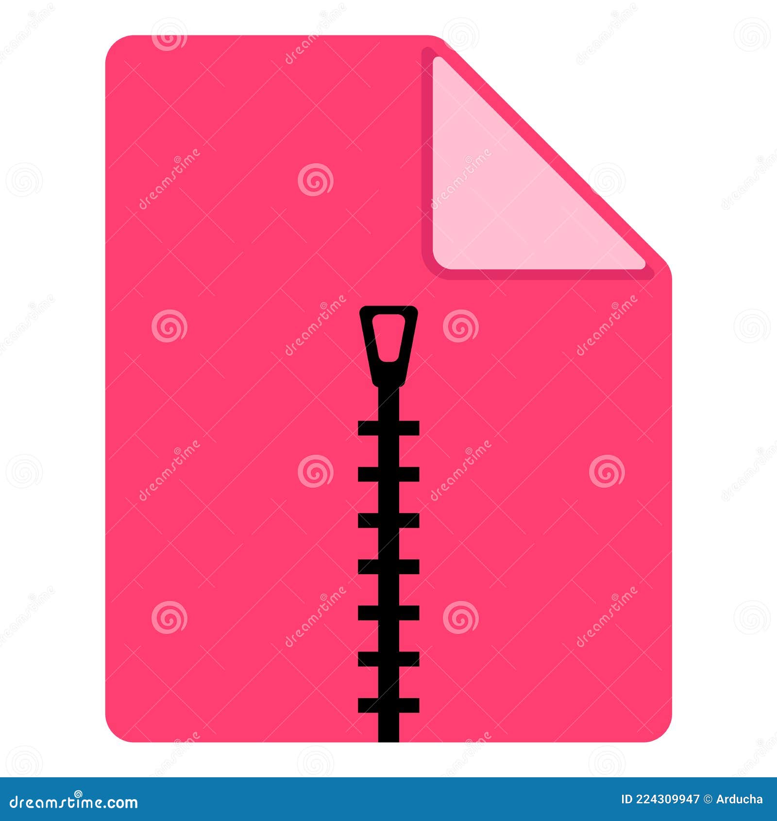 PDF TGZ File Compression Flat White Icons On Round Color Backgrounds ...