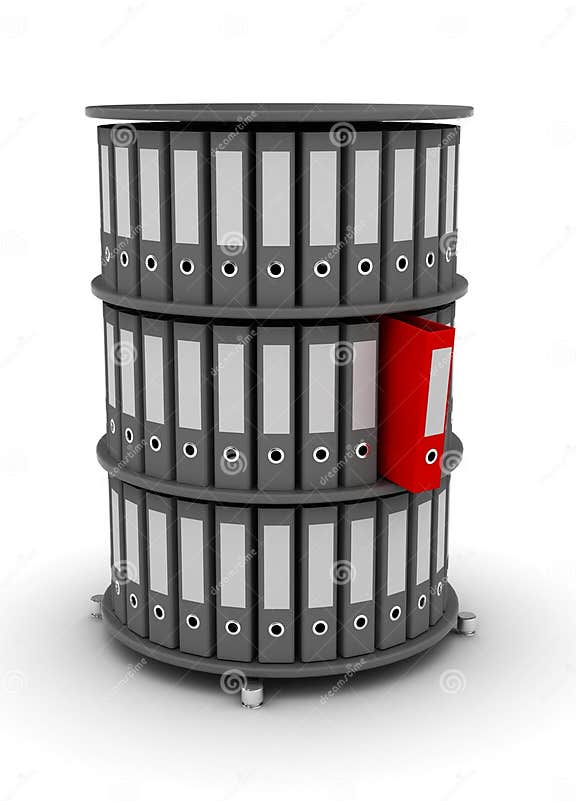Archives stock illustration. Illustration of documents - 3374309