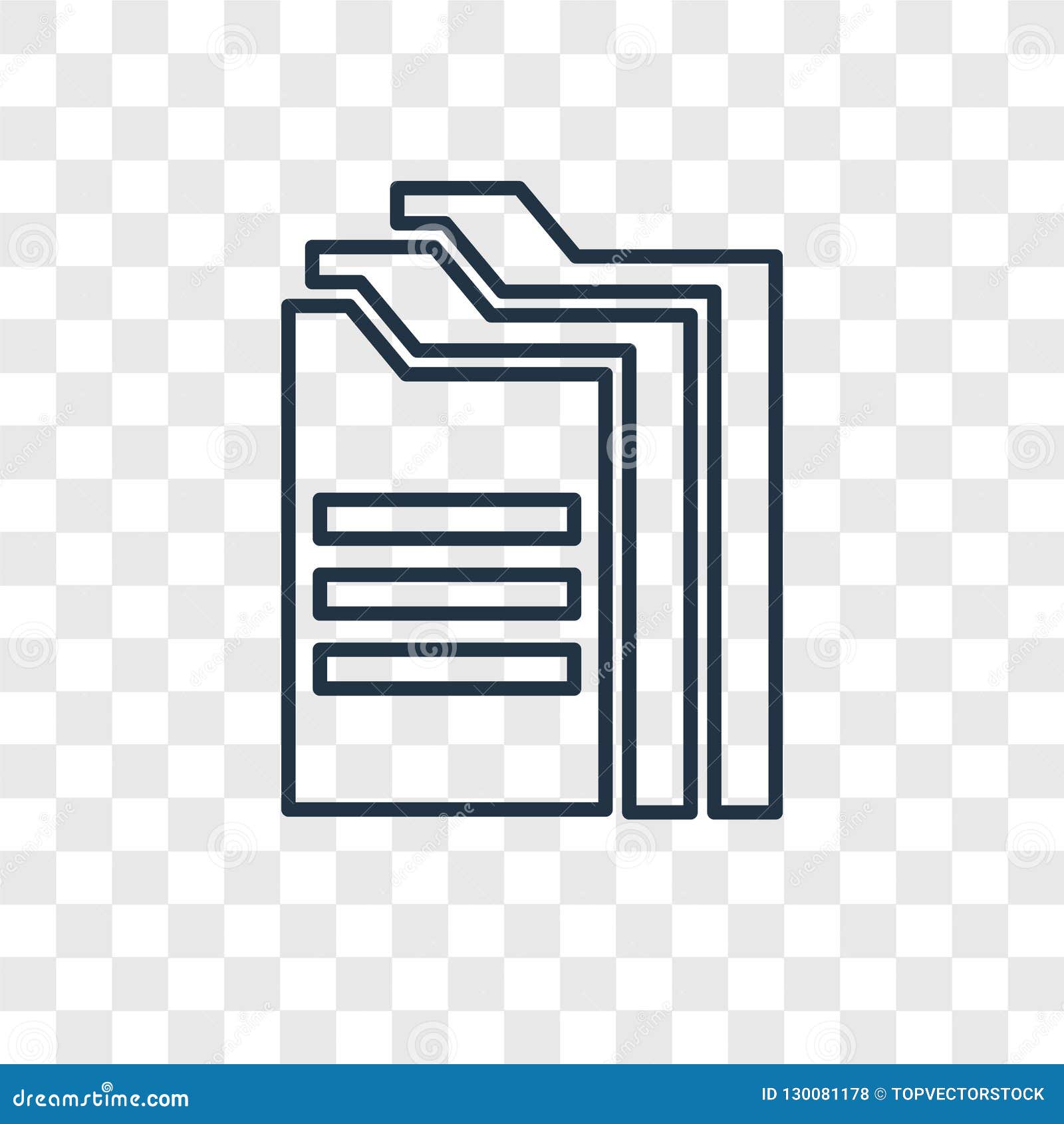 Linear Archives Icon From Education Outline Collection. Thin Line ...