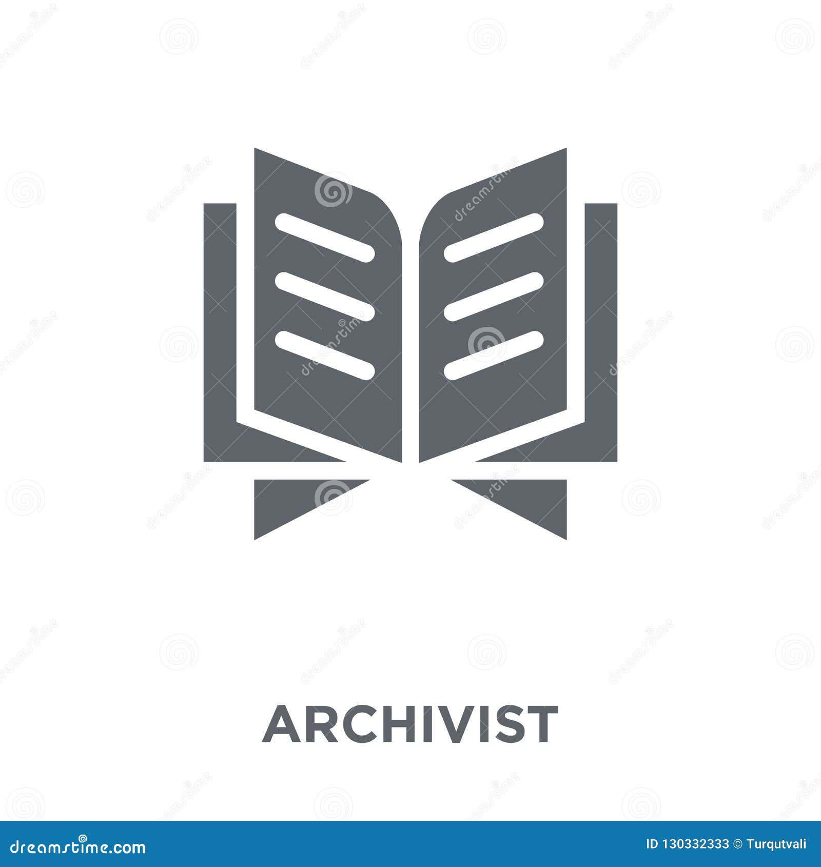 Archivist Icon. Trendy Archivist Logo Concept On White Background From ...