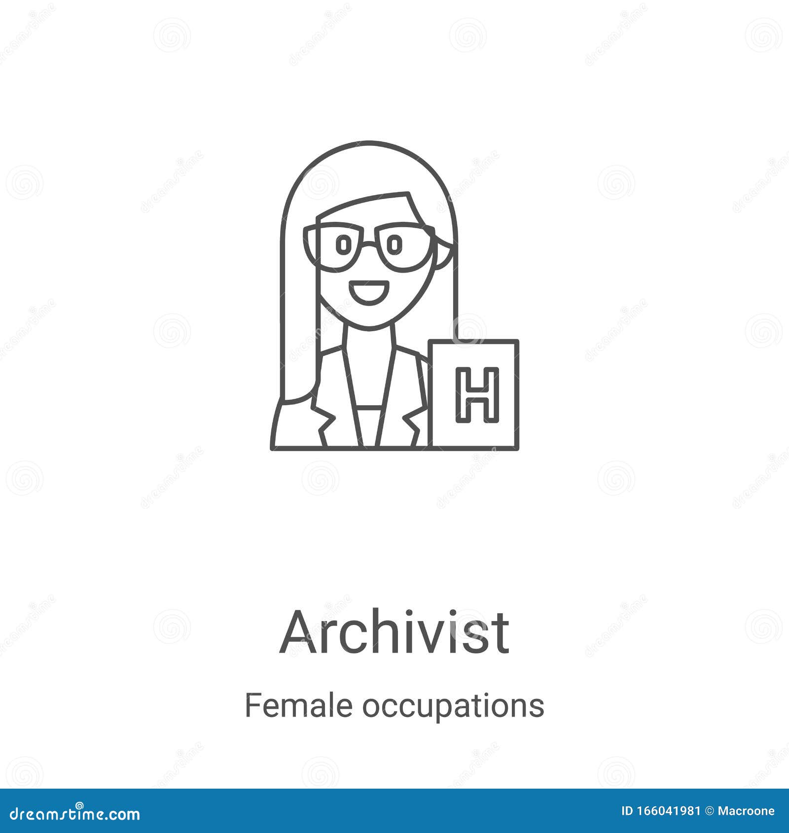 Archivist Icon. Trendy Archivist Logo Concept On White Background From ...