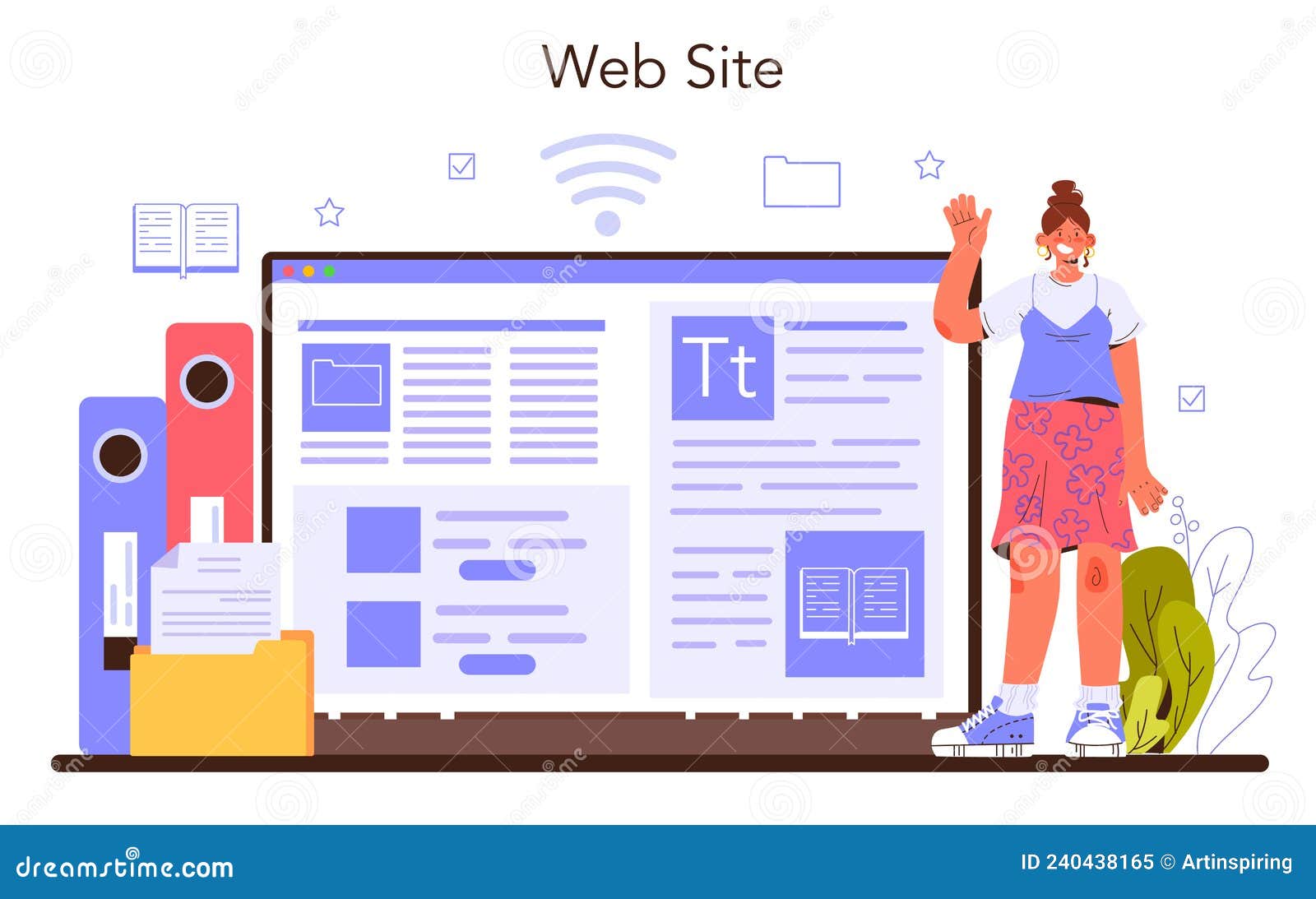 Archivist Online Service or Platform. Archive Administrator Managing ...