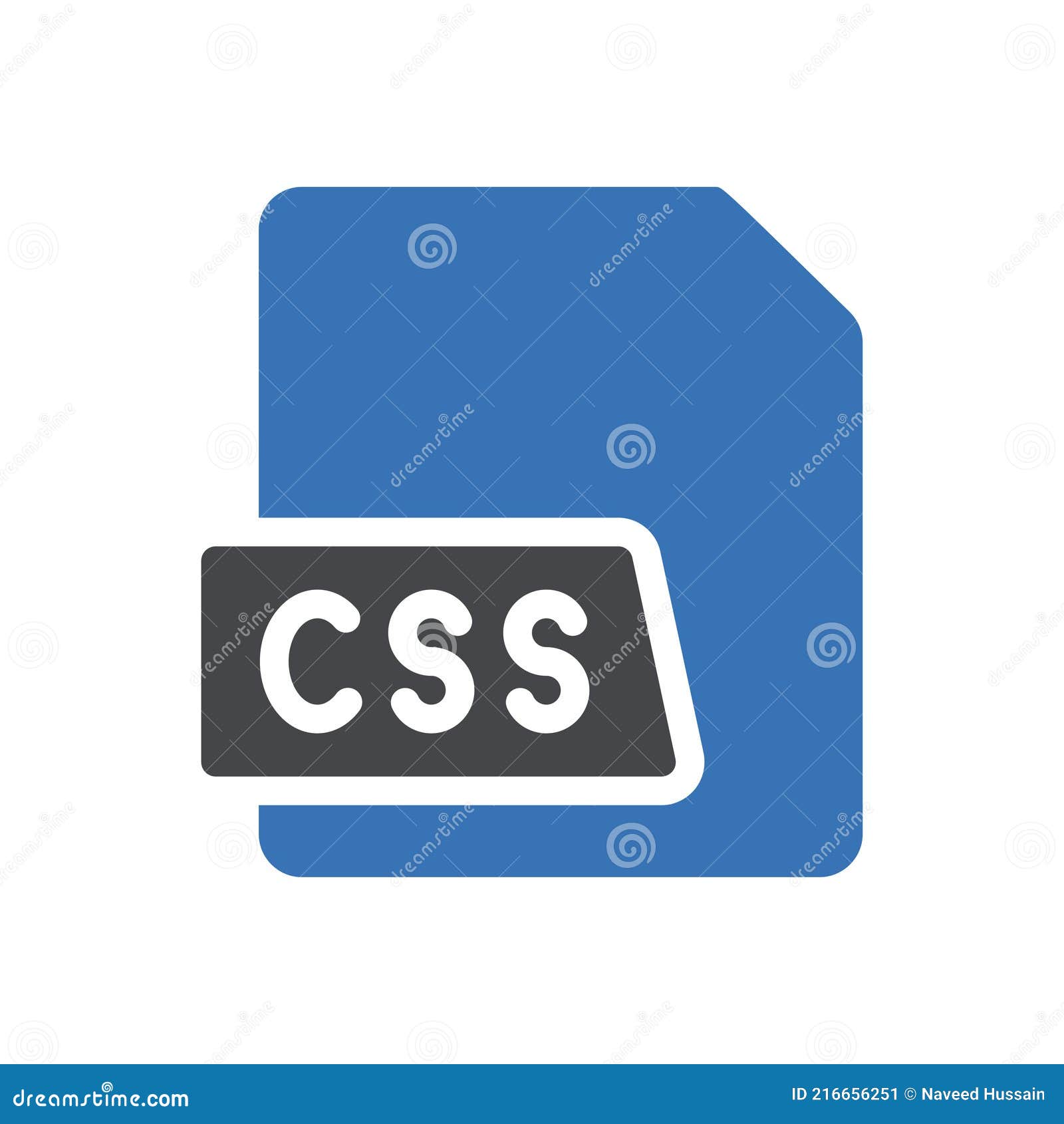 Archivo css ilustración del vector. Ilustración de blanco - 216656251