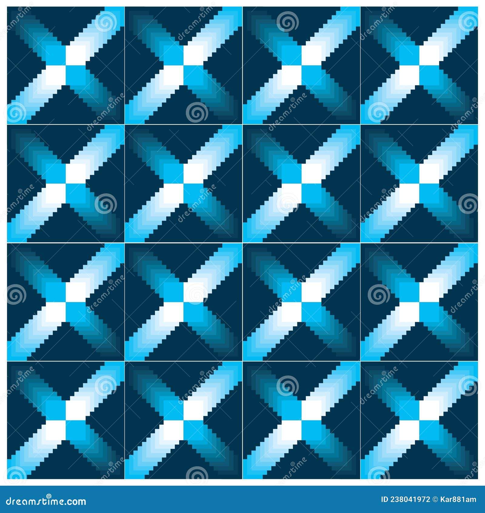 Archivo Vectorial De Mosaicos Con Patrones De Textura Ilustración del ...