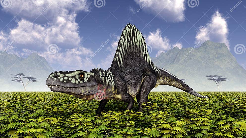 Archosaur Arizonasaurus иллюстрация штока. иллюстрации насчитывающей ...