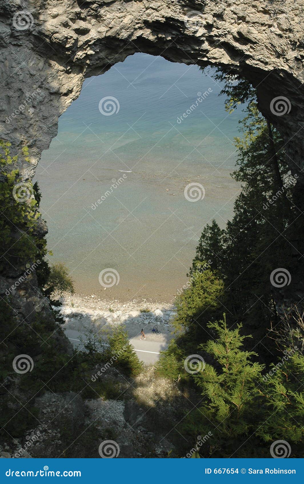 Through the Archway stock photo. Image of recreation, stony - 667654