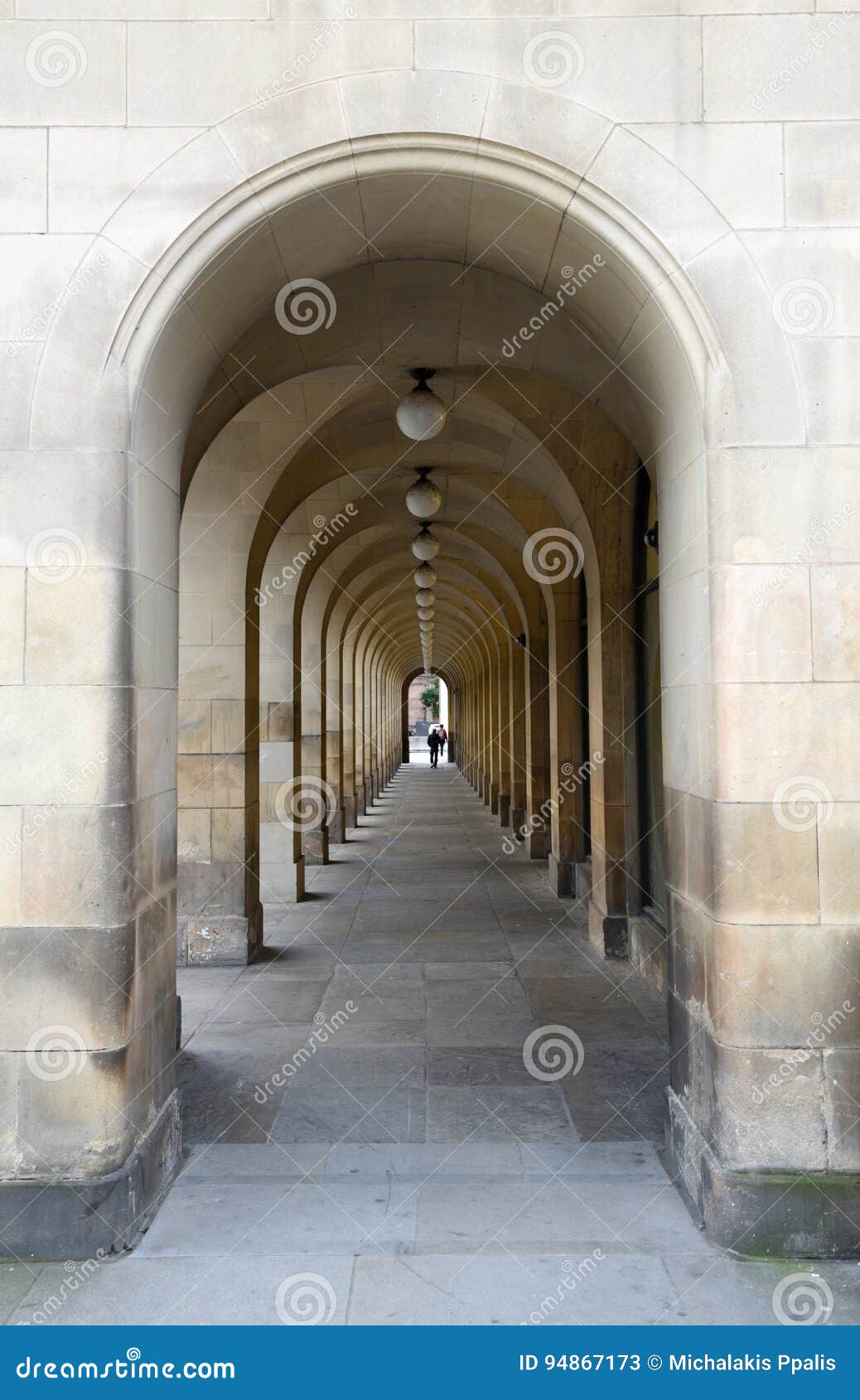 Archway with arch columns stock image. Image of infrastructure - 94867173