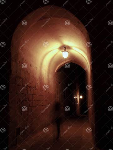 Archway Ghost stock photo. Image of feature, detail, night - 1621960