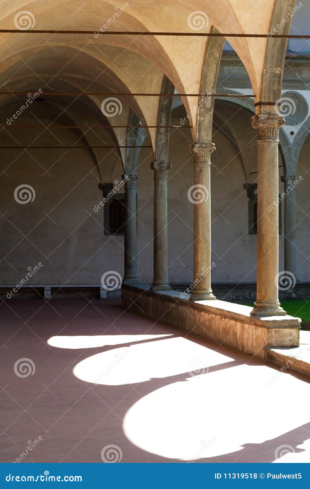 Archway in Italy stock photo. Image of italian, contrast - 11319518