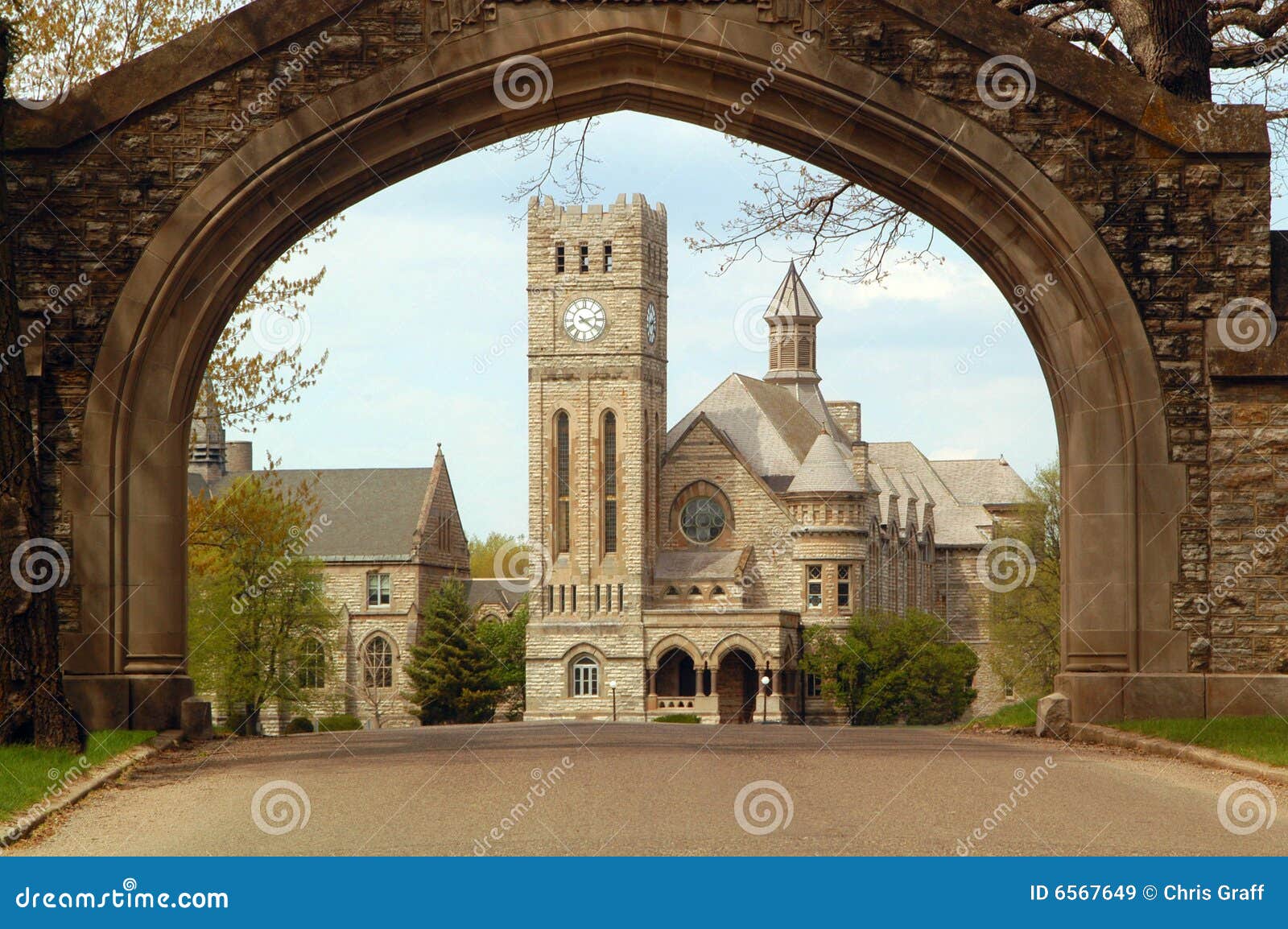 Archway, school stock image. Image of peaked, school, majestic - 6567649