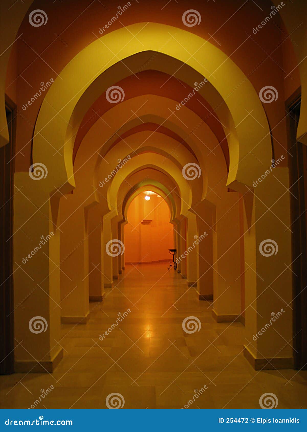 An Arcade In Tunis Stock Image | CartoonDealer.com #256171