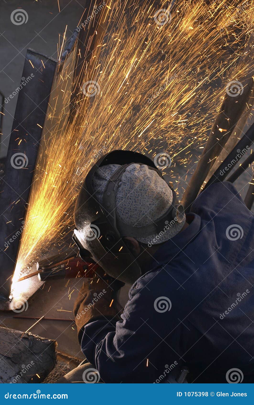 Arcing action stock photo. Image of technology, skilled - 1075398