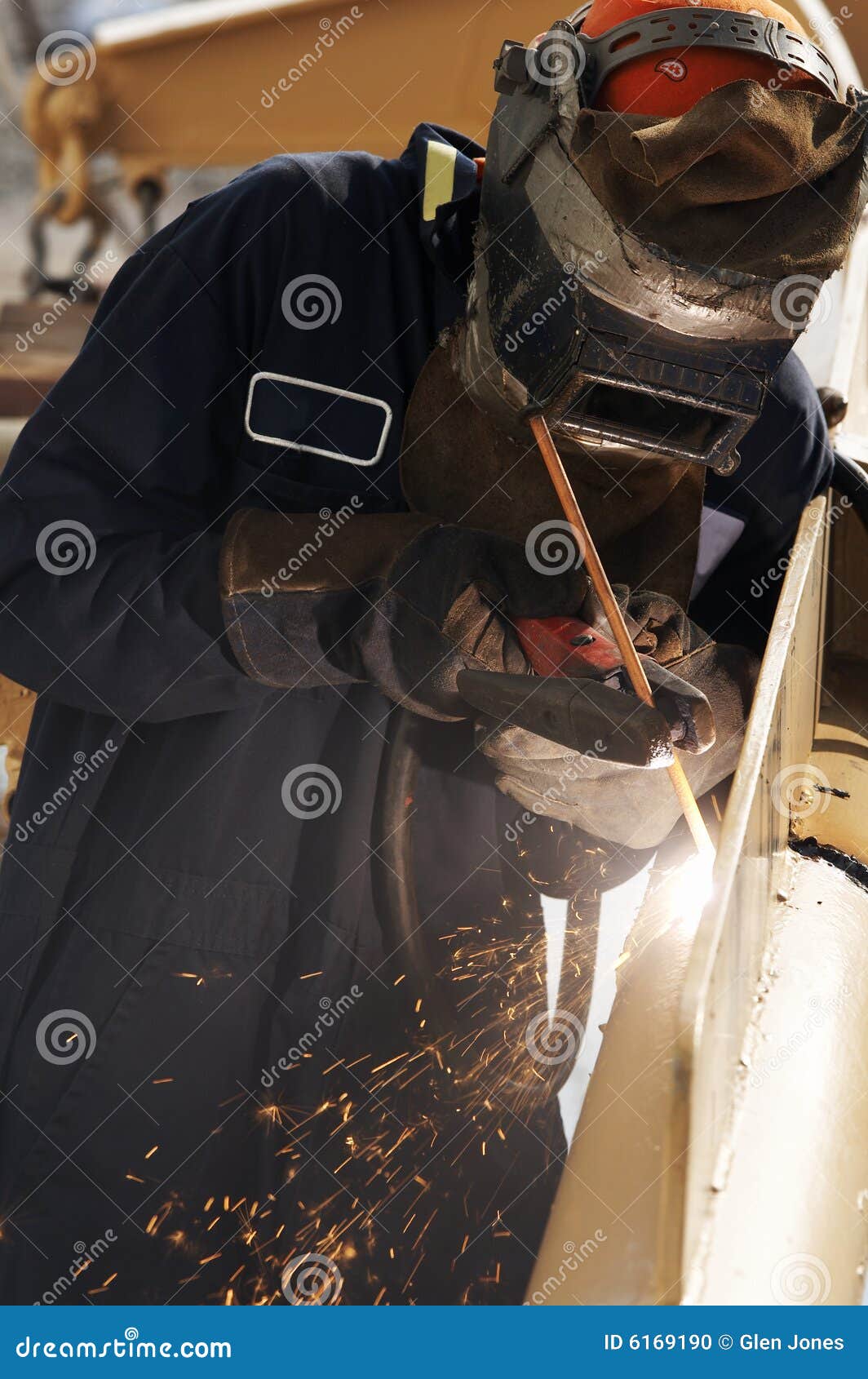Arcing work stock photo. Image of metal, mask, work, industry - 6169190