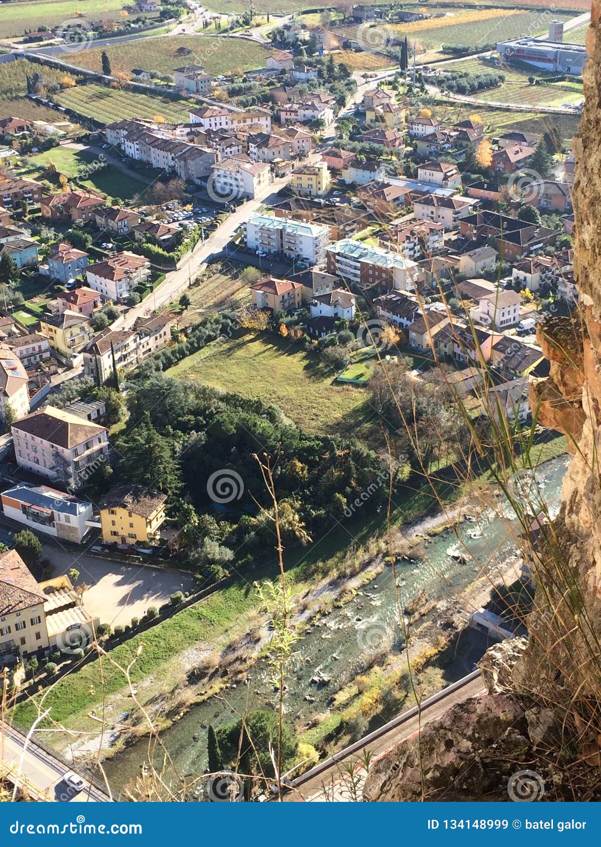 Arco from above stock image. Image of high, ther, arco - 134148999
