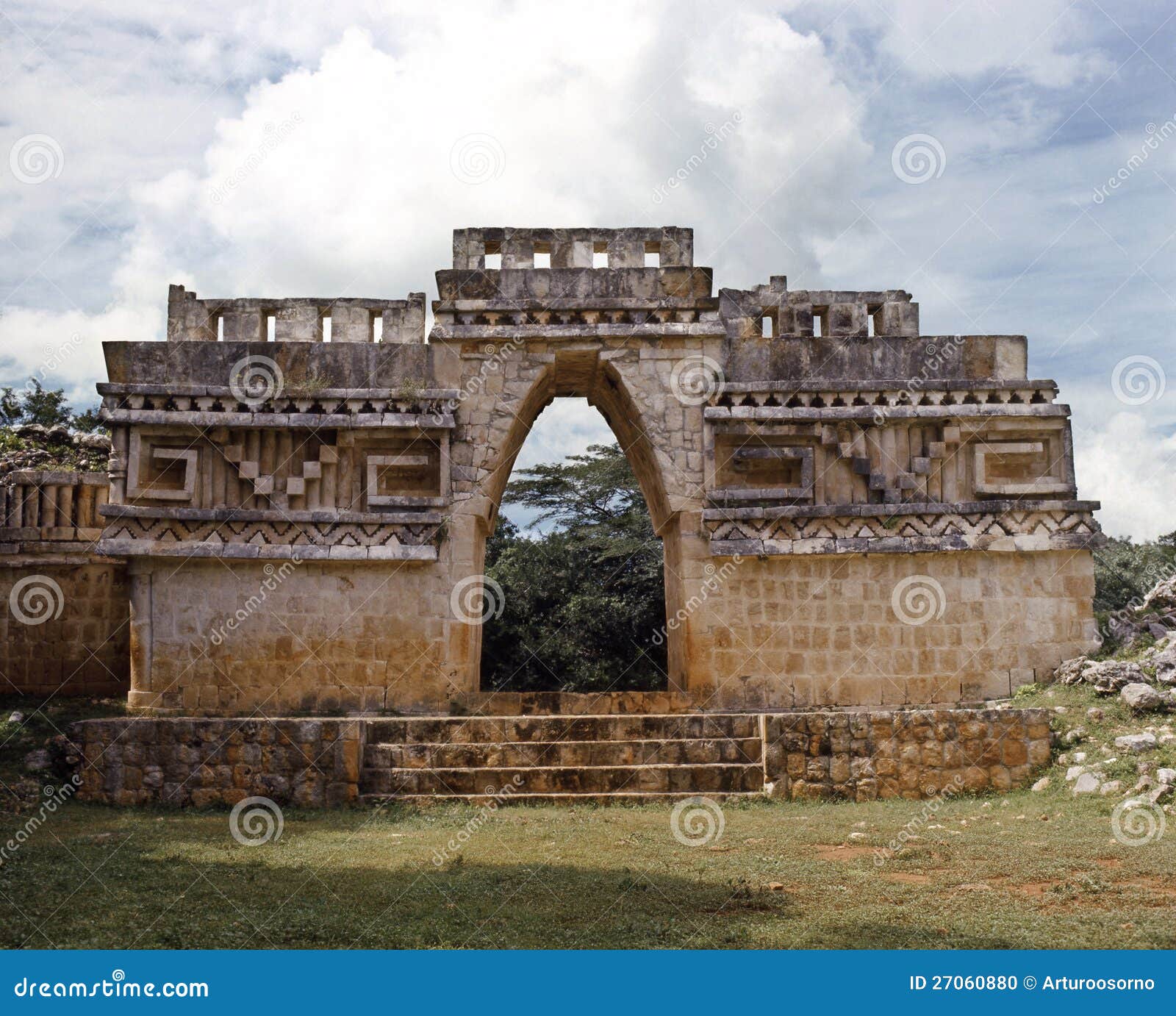 Arco de Labna foto de archivo. Imagen de ruina, ruinas - 27060880