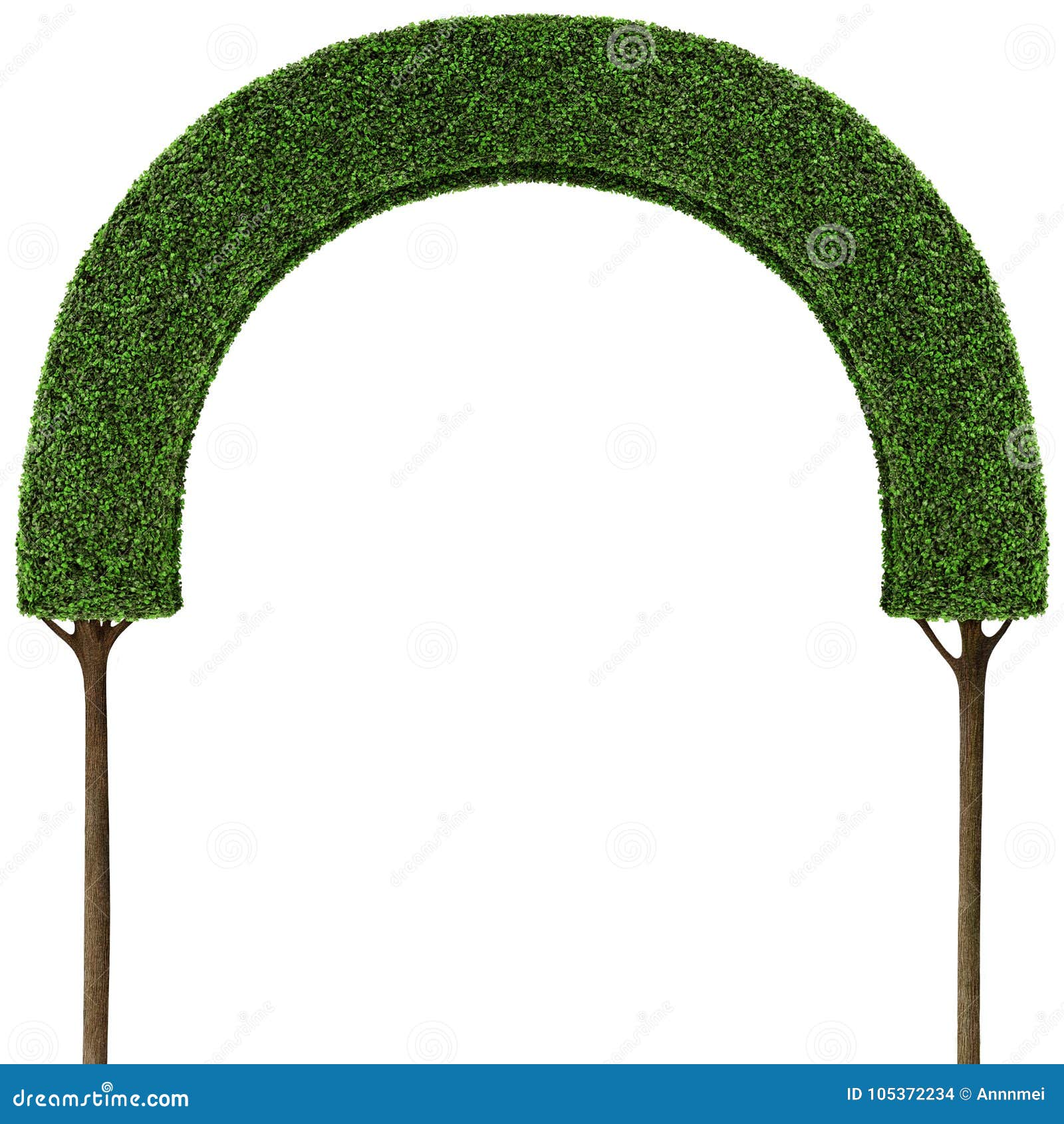 Arco verde stock de ilustración. Ilustración de fondo - 105372234