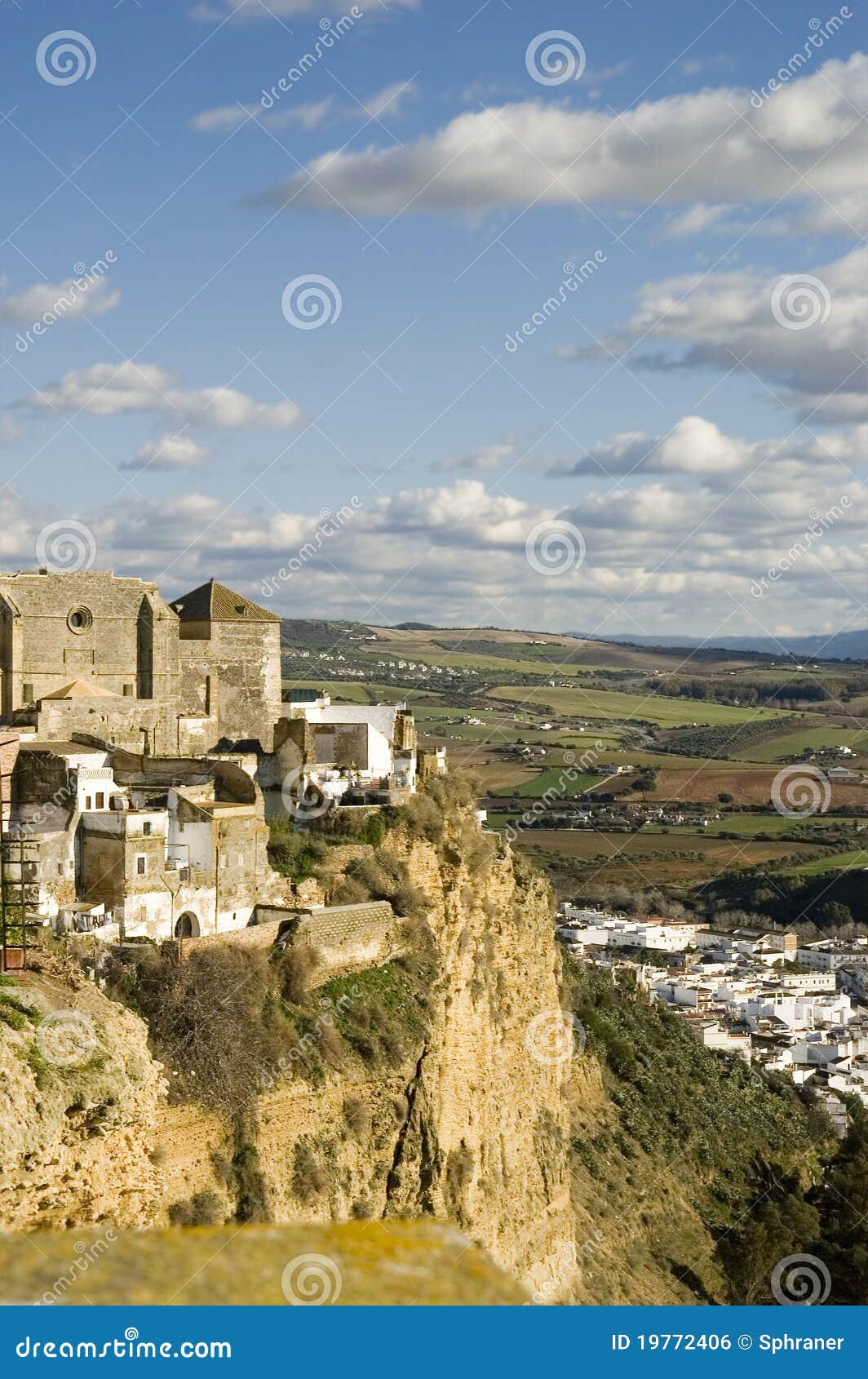 Arcos de la Frontera stock photo. Image of town, spain - 19772406