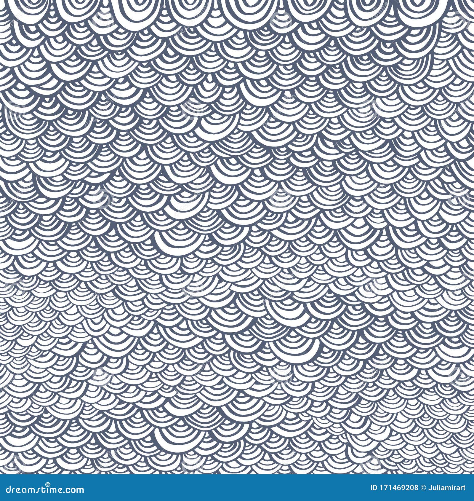 Arcs Handdrawn Pattern-12 stock vector. Illustration of minimalism ...