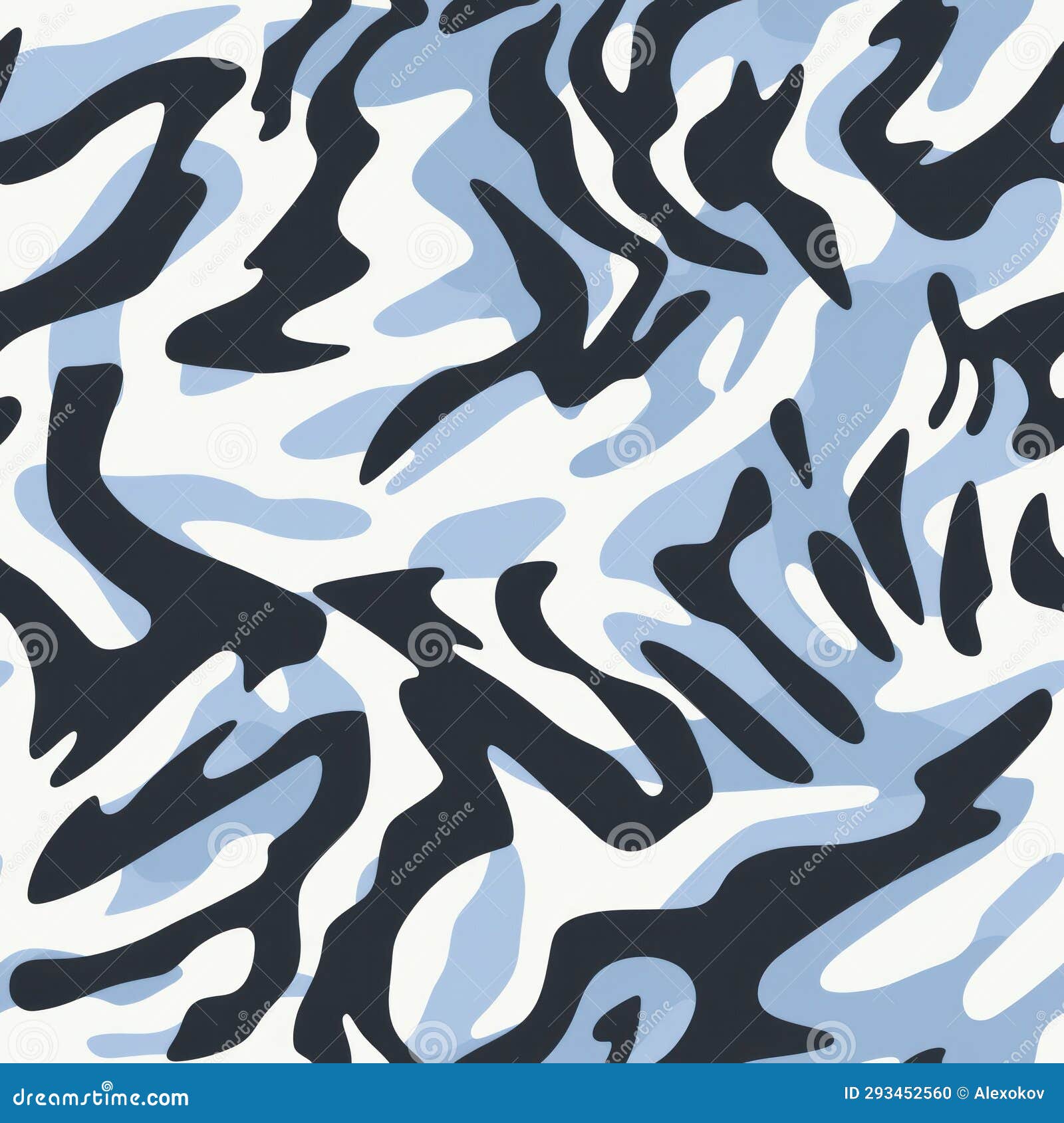 Arctic Camouflage Pattern with Zebra Stripe Inspired Design AI ...