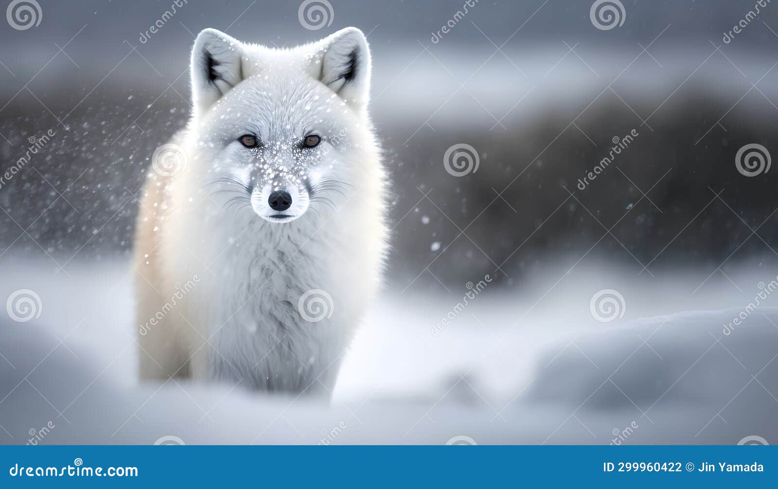 Red Fox Vulpes In The Snow Red Fox In The Wild Red Fox Vulpes Royalty ...