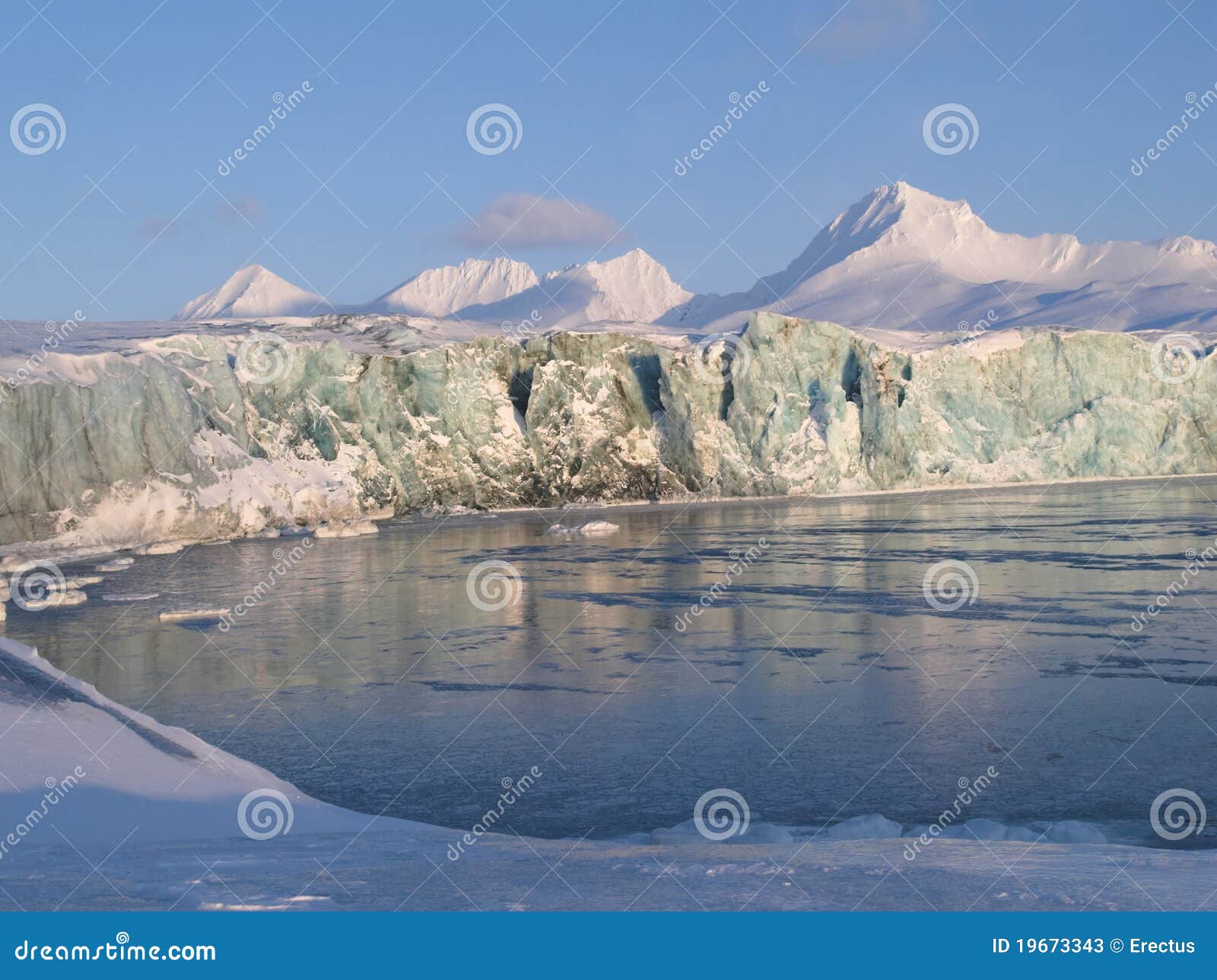 The Arctic - Ice and Glaciers Stock Image - Image of season, landscape ...