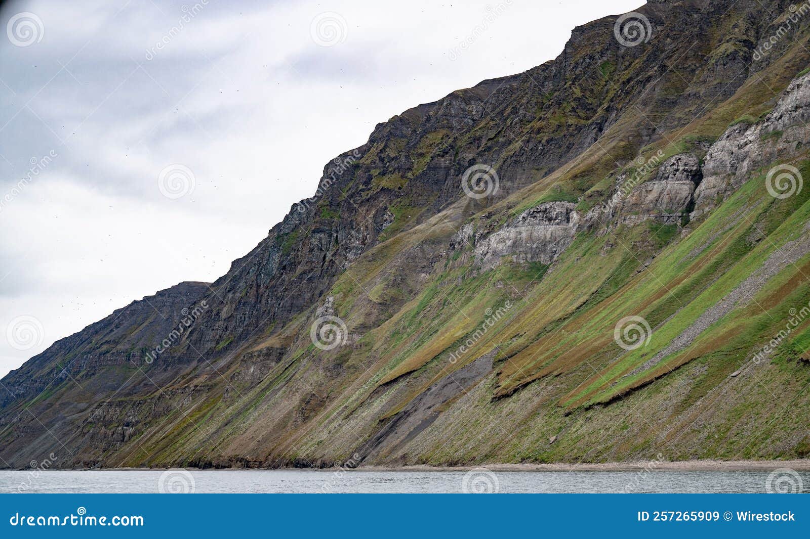 Arctic Landscape in Svalbard, Norway Stock Image - Image of landscape ...