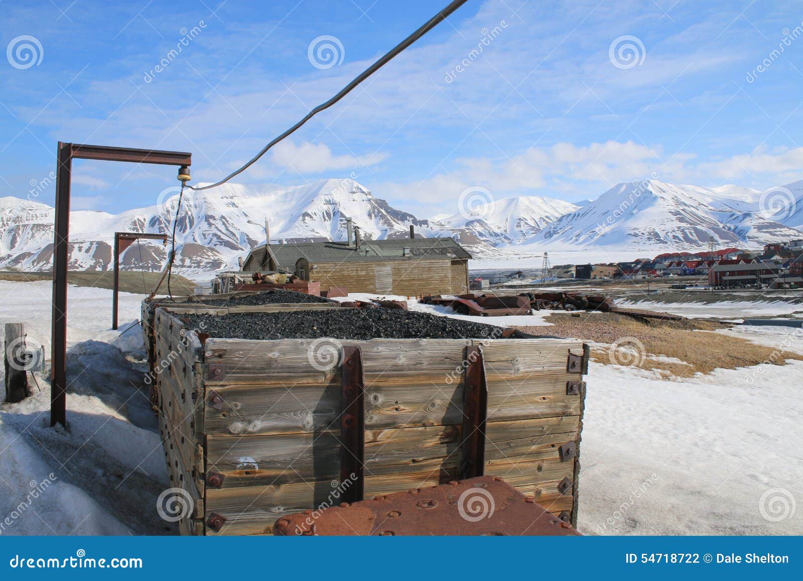 Arctic Mining stock photo. Image of arctic, coal, svalbard - 54718722
