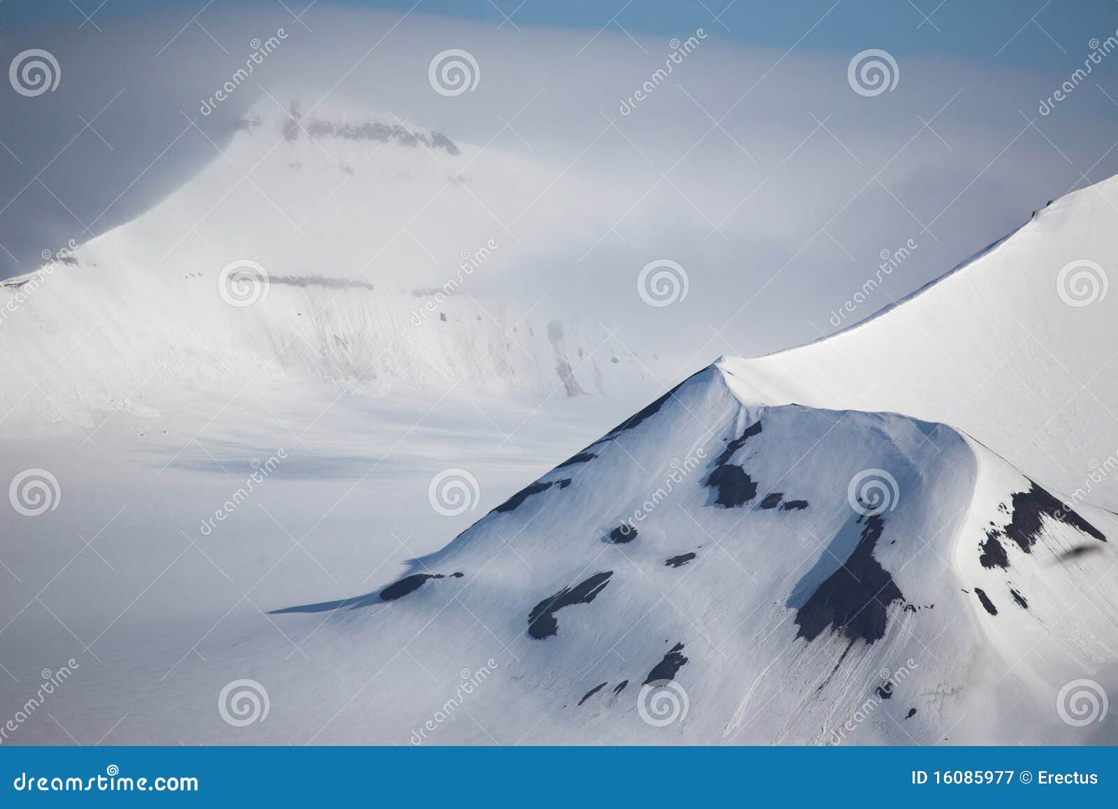Arctic mountain landscape stock image. Image of north - 16085977