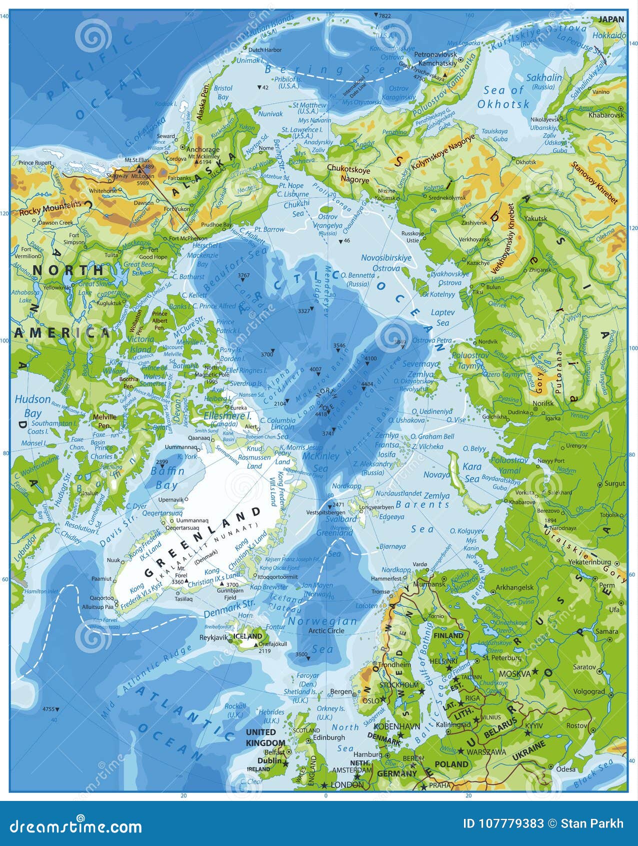 Arctic Map Stock Illustrations – 1,926 Arctic Map Stock Illustrations ...