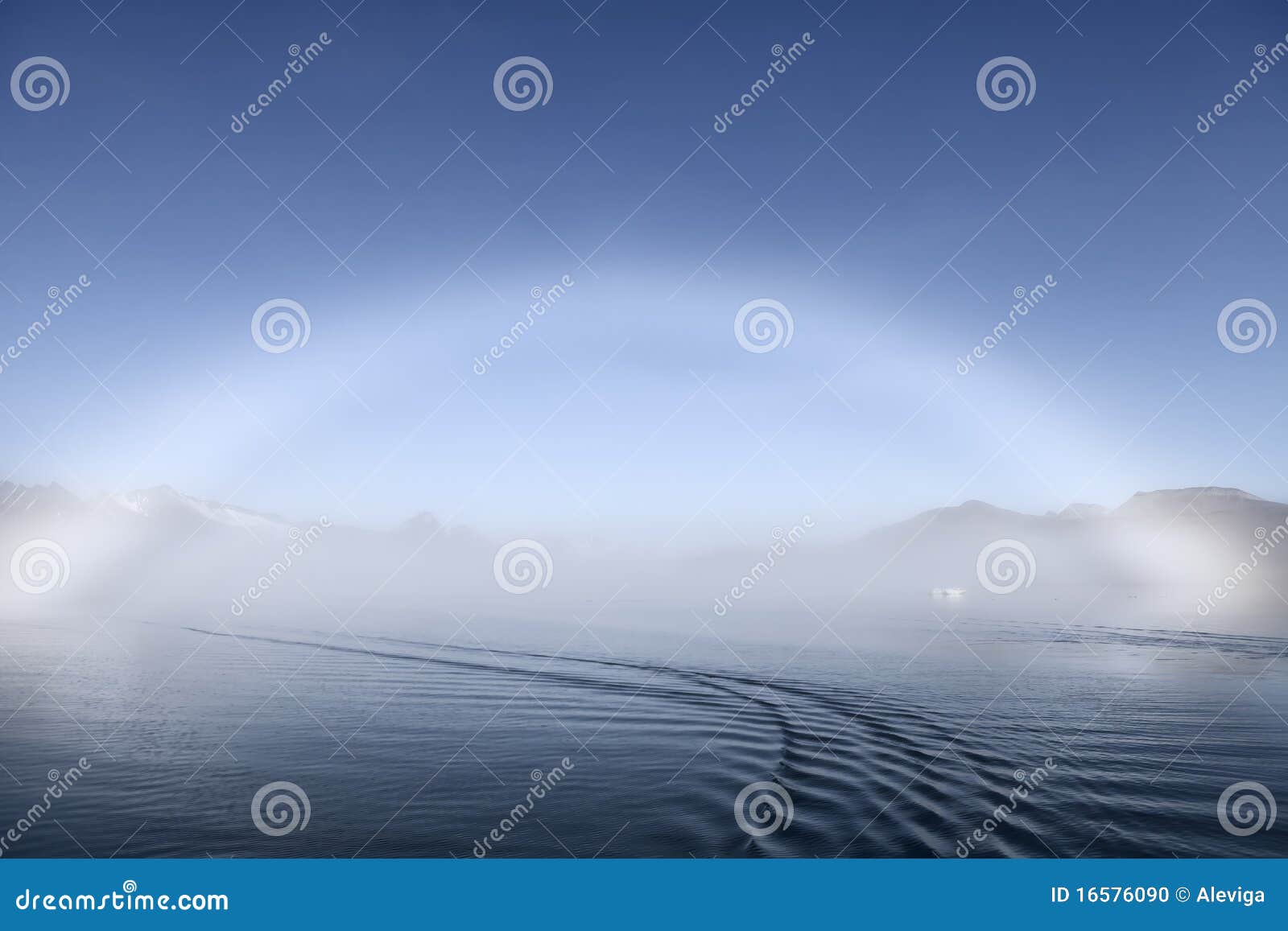 Arctic rainbow in Svalbard stock photo. Image of flat - 16576090