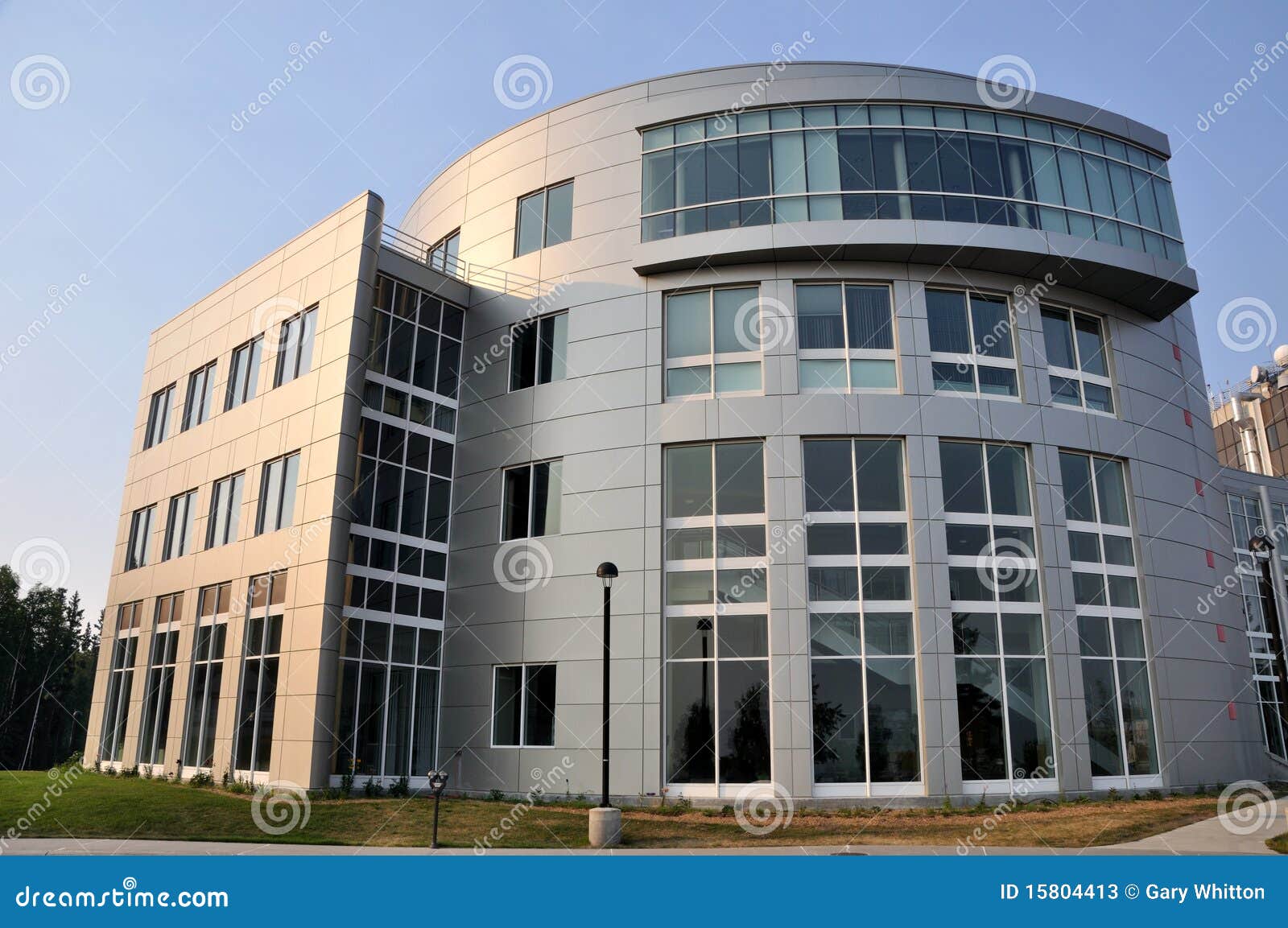 Arctic Research Science Building Stock Image - Image of fairbanks ...
