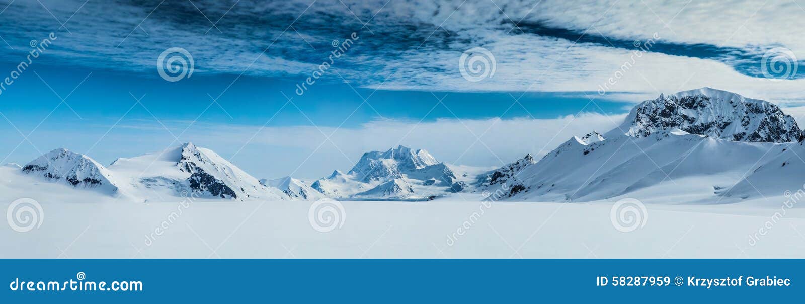 Arctic Spring in South Spitsbergen. Stock Image - Image of pole, north ...