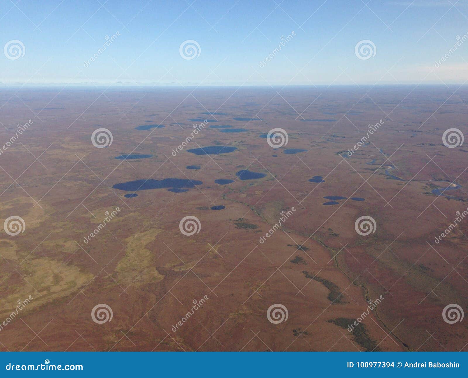 Arctic tundra stock photo. Image of aerial, tundra, desert - 100977394