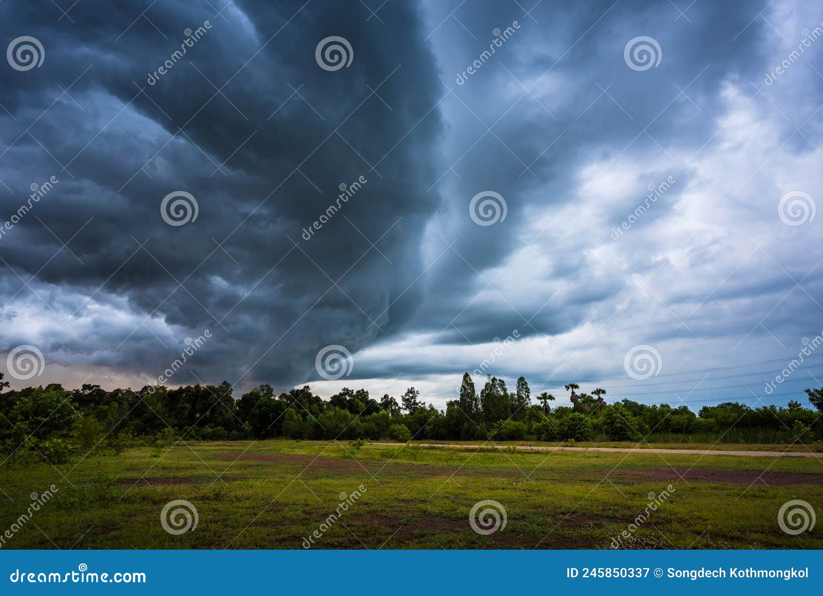 Cloud Phenomenon In The Form Of A Ghost Stock Image | CartoonDealer.com ...