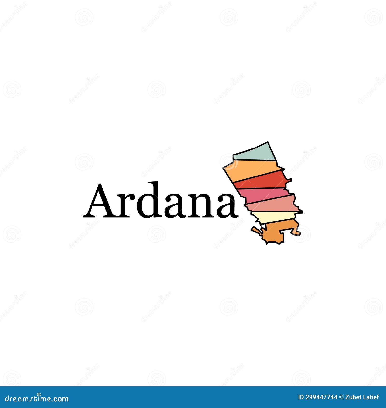 Ardana Highlighted On Turkey Map, Vector Map Of Ardana Filled With The Flag Of The Country ...