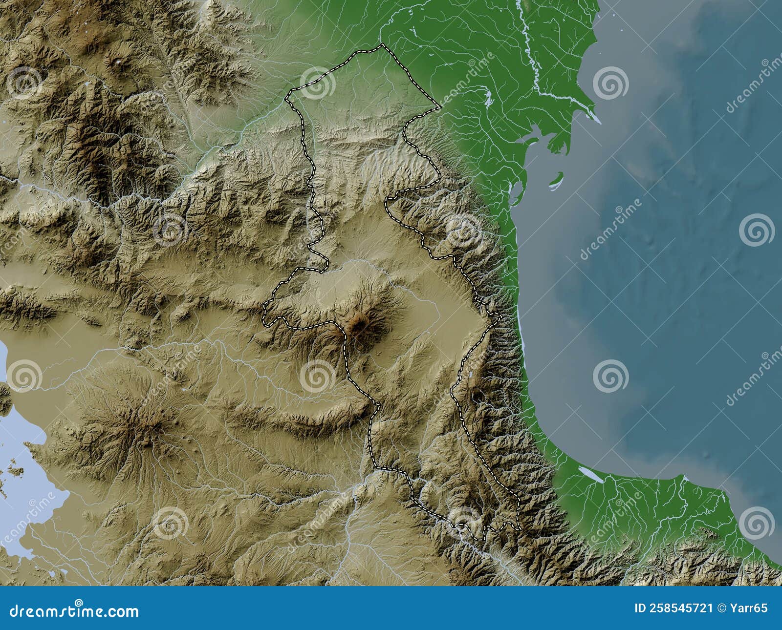 Ardebil, Iran. Wiki. No Legend Stock Illustration - Illustration of ...
