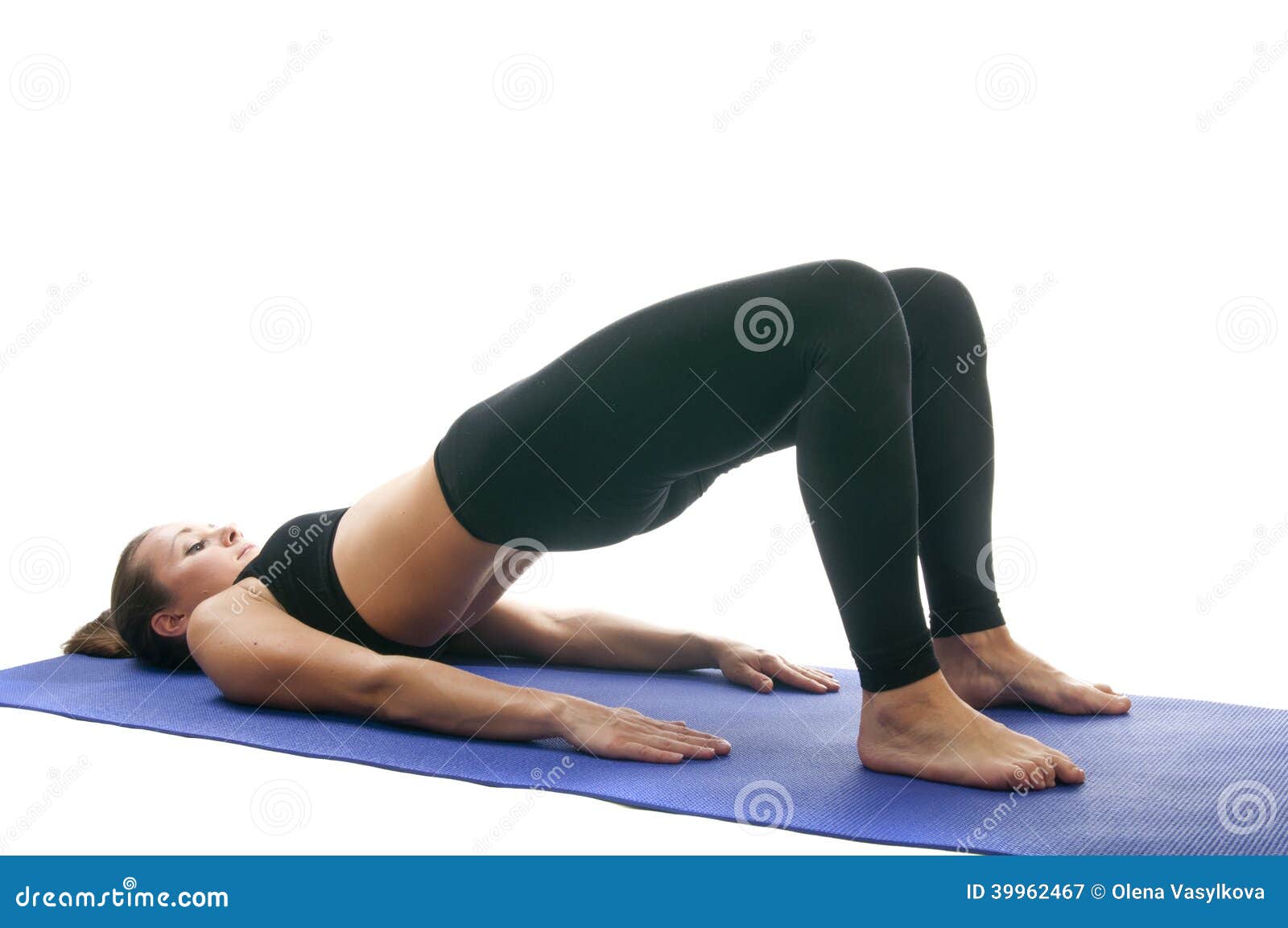 Ardha chakrasana pose stock image. Image of agility, self - 39962467
