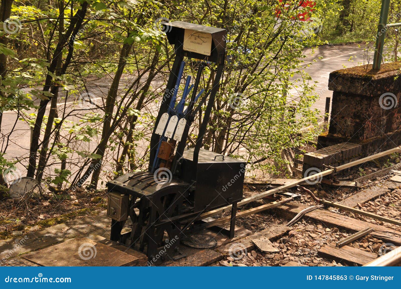 Ardlui Station Ground Frame Stock Image - Image of station, train ...